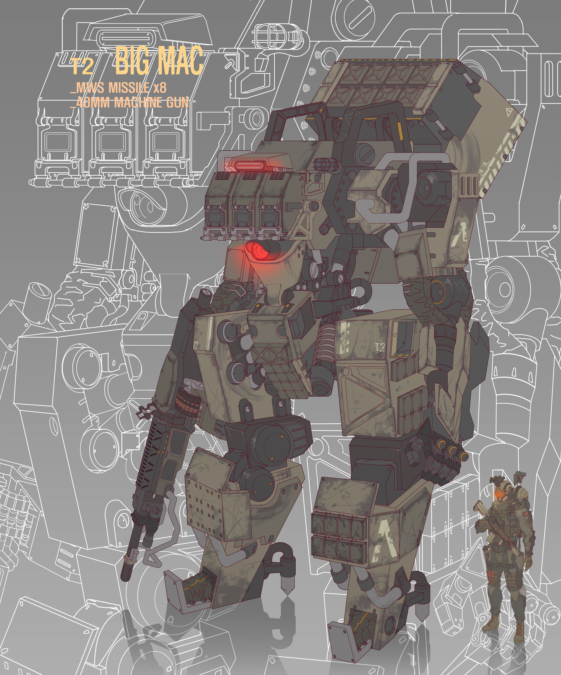 ArtStation - BIG MAC