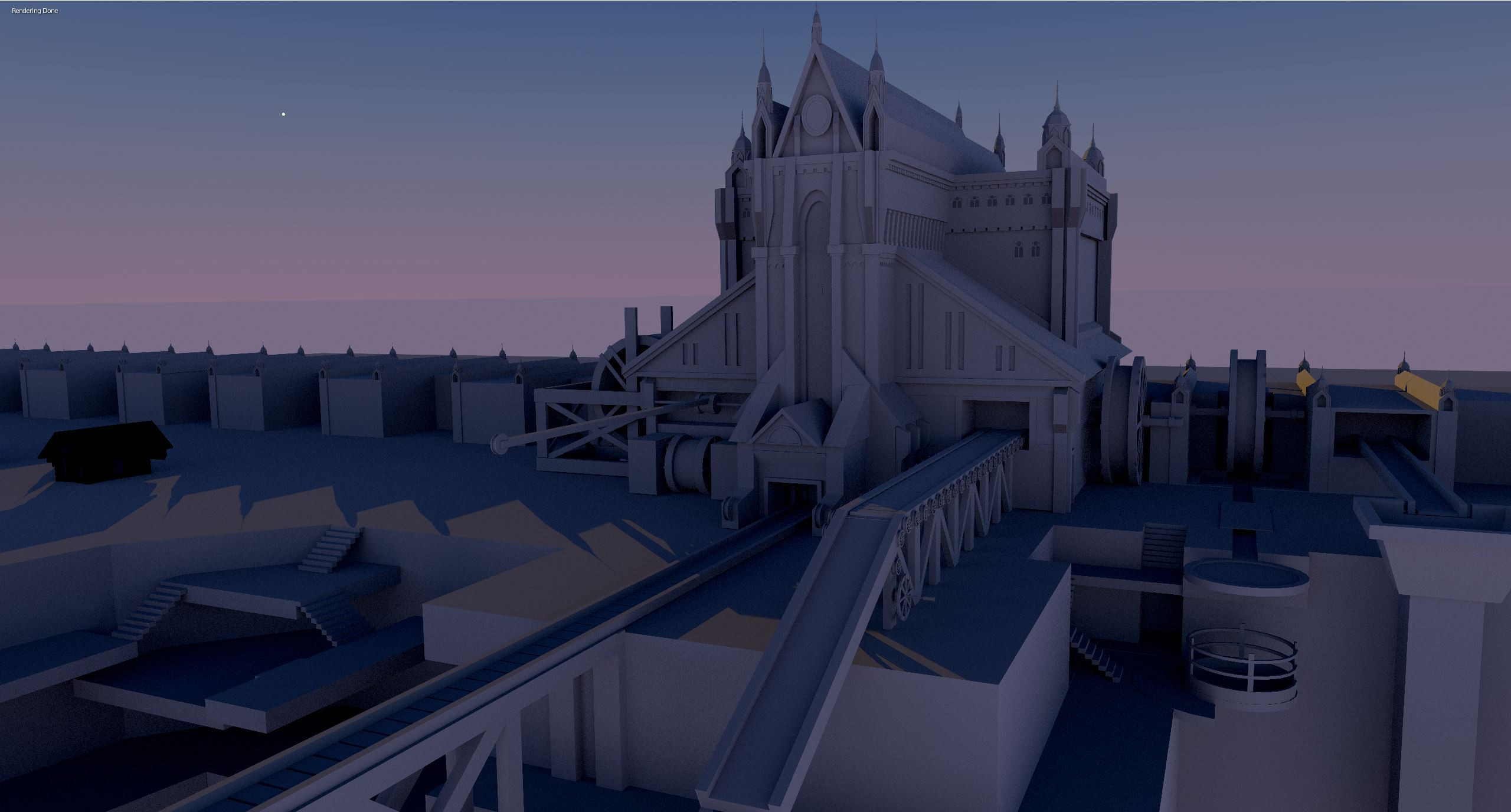 Angelina Andreas - Prison Fortress Mining Town