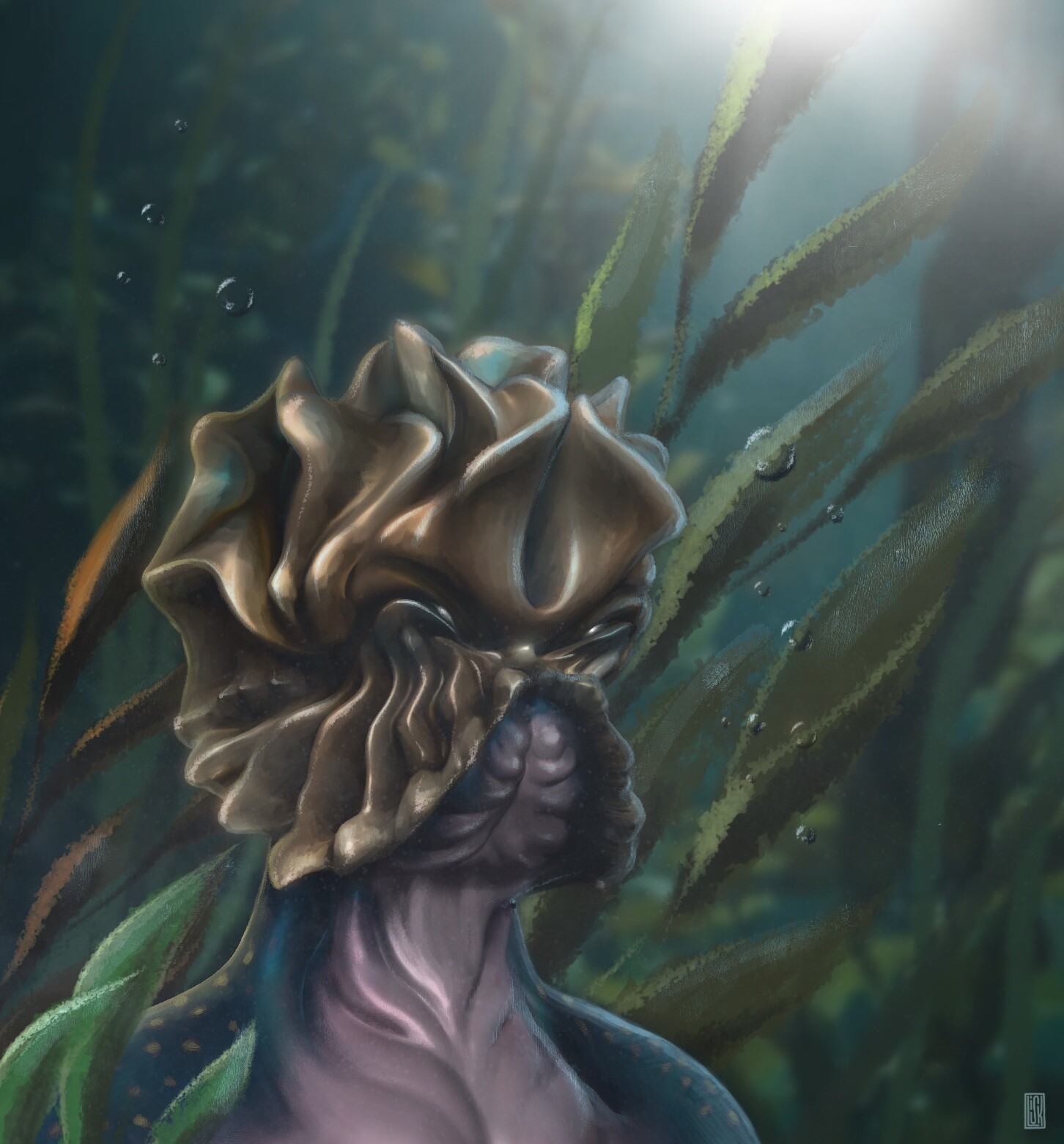 ArtStation - Underwater creature