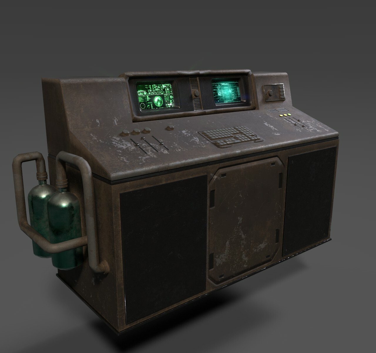 sci fi control panel