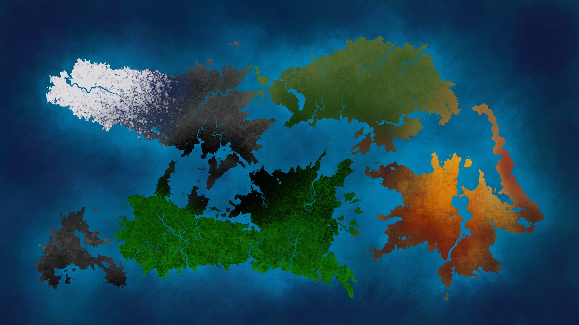 ArtStation - Custom DnD map commission