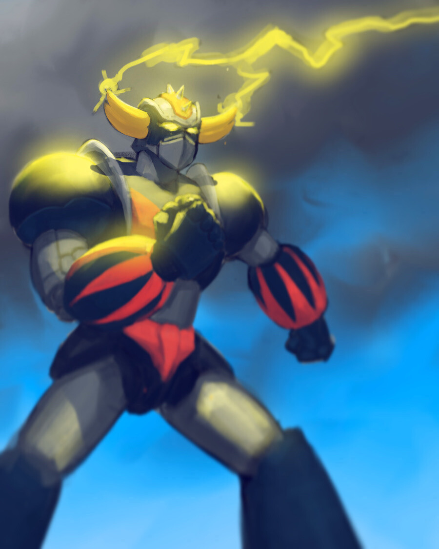 ArtStation - Grendizer [digital painting]