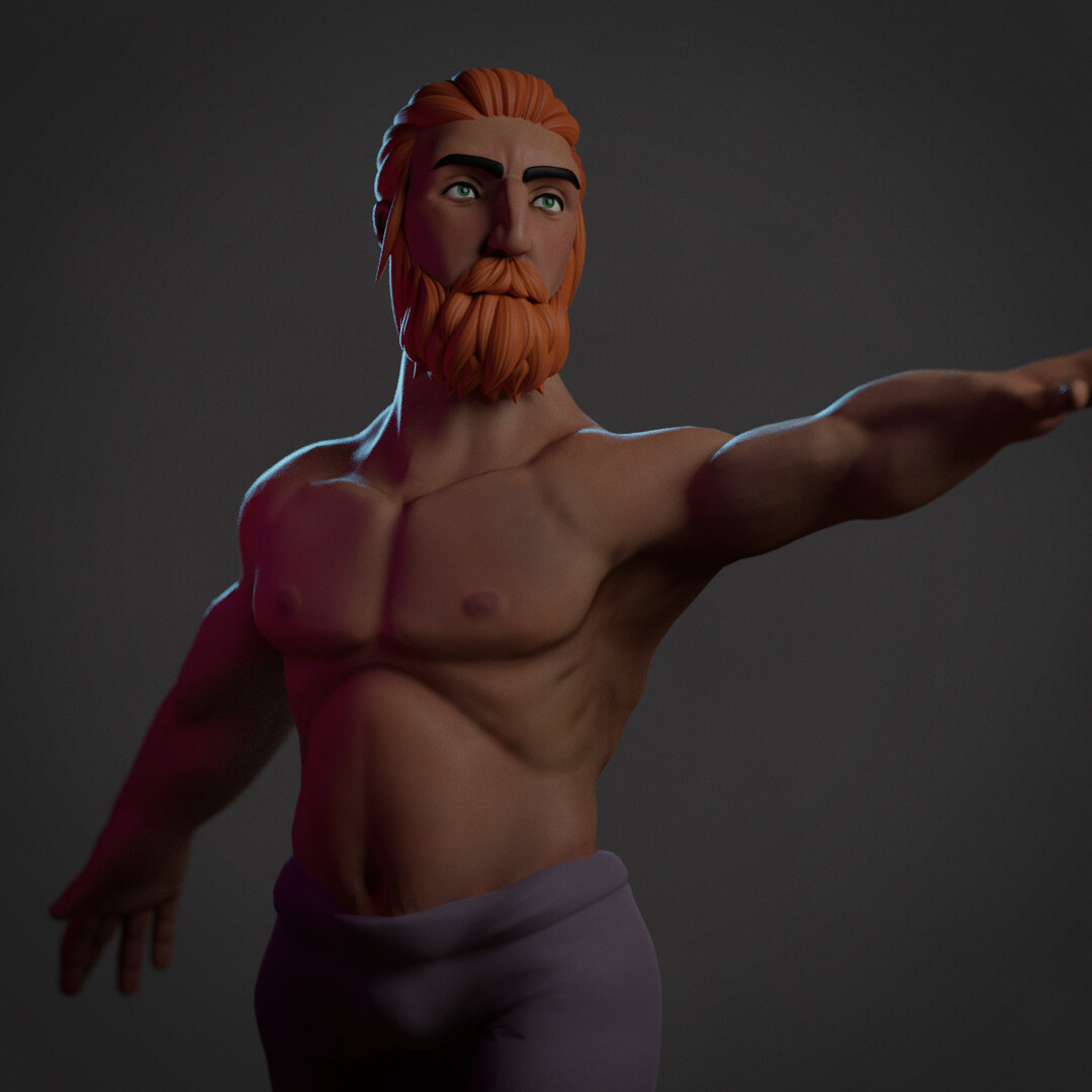 ArtStation - Burly ballet sculpt