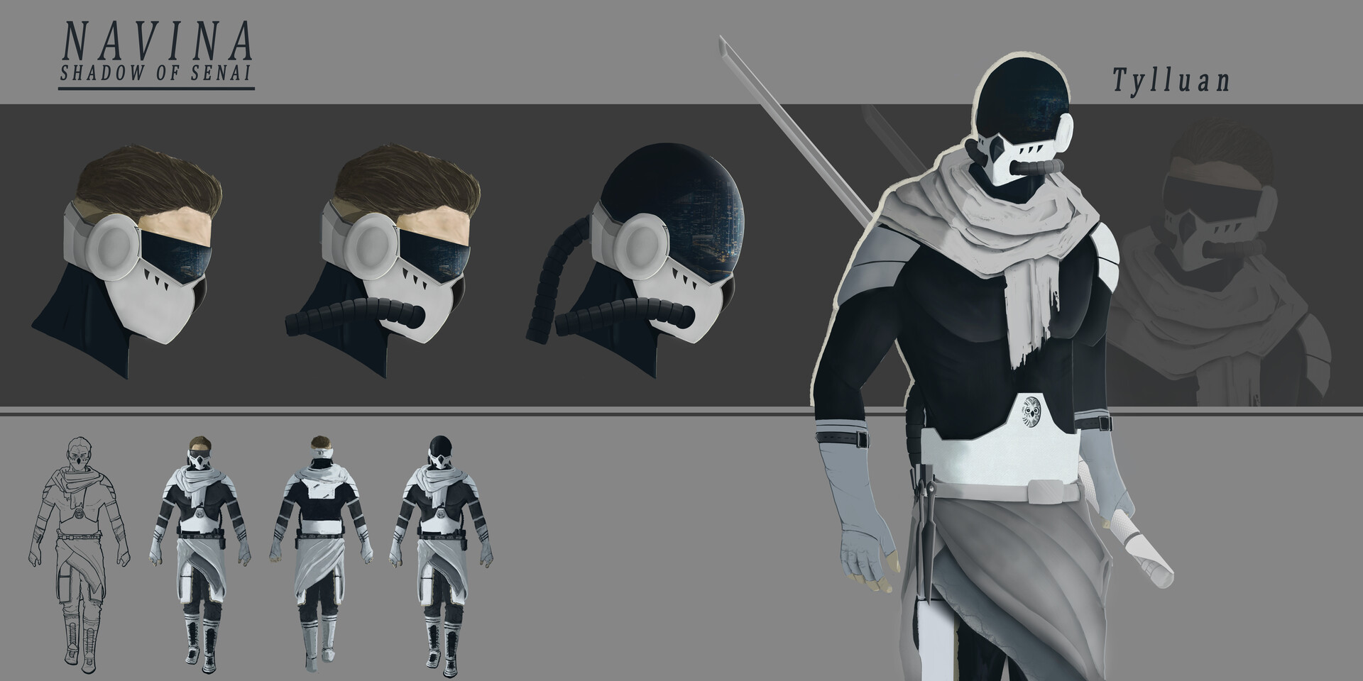 ArtStation - Future Samurai/Ninja Design