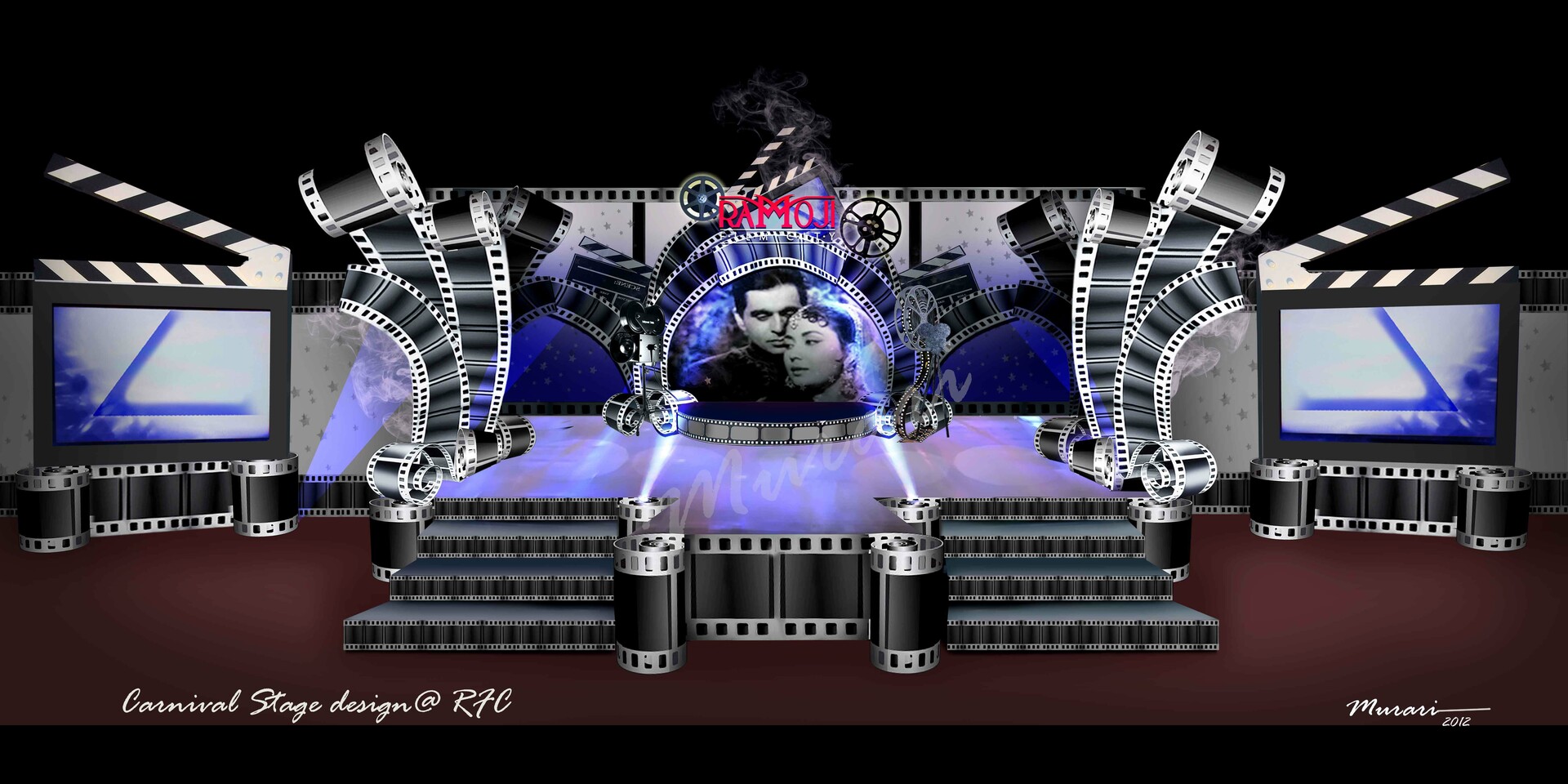 ArtStation - Stage design with Execution event