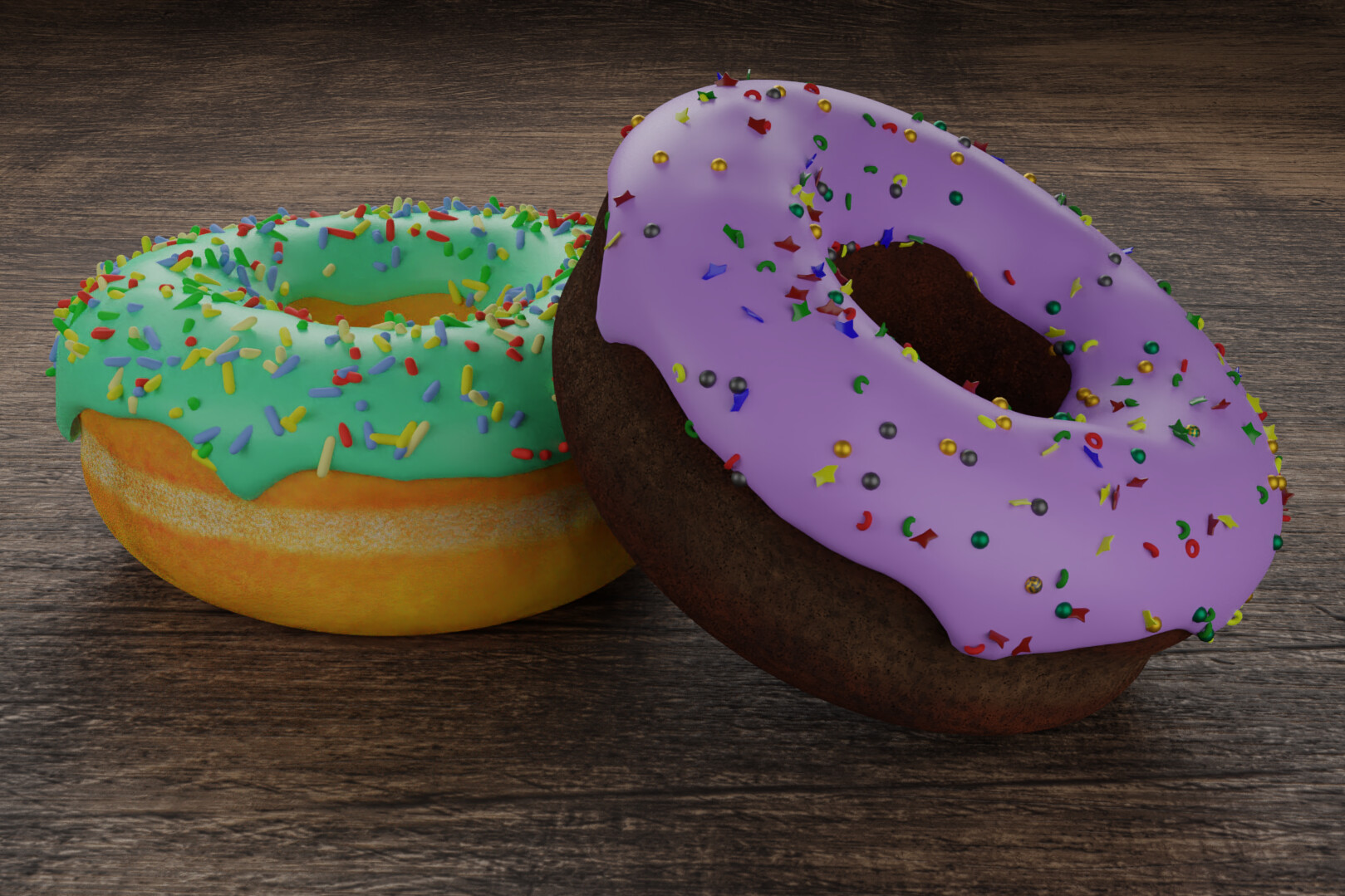 ArtStation - Tasty donuts
