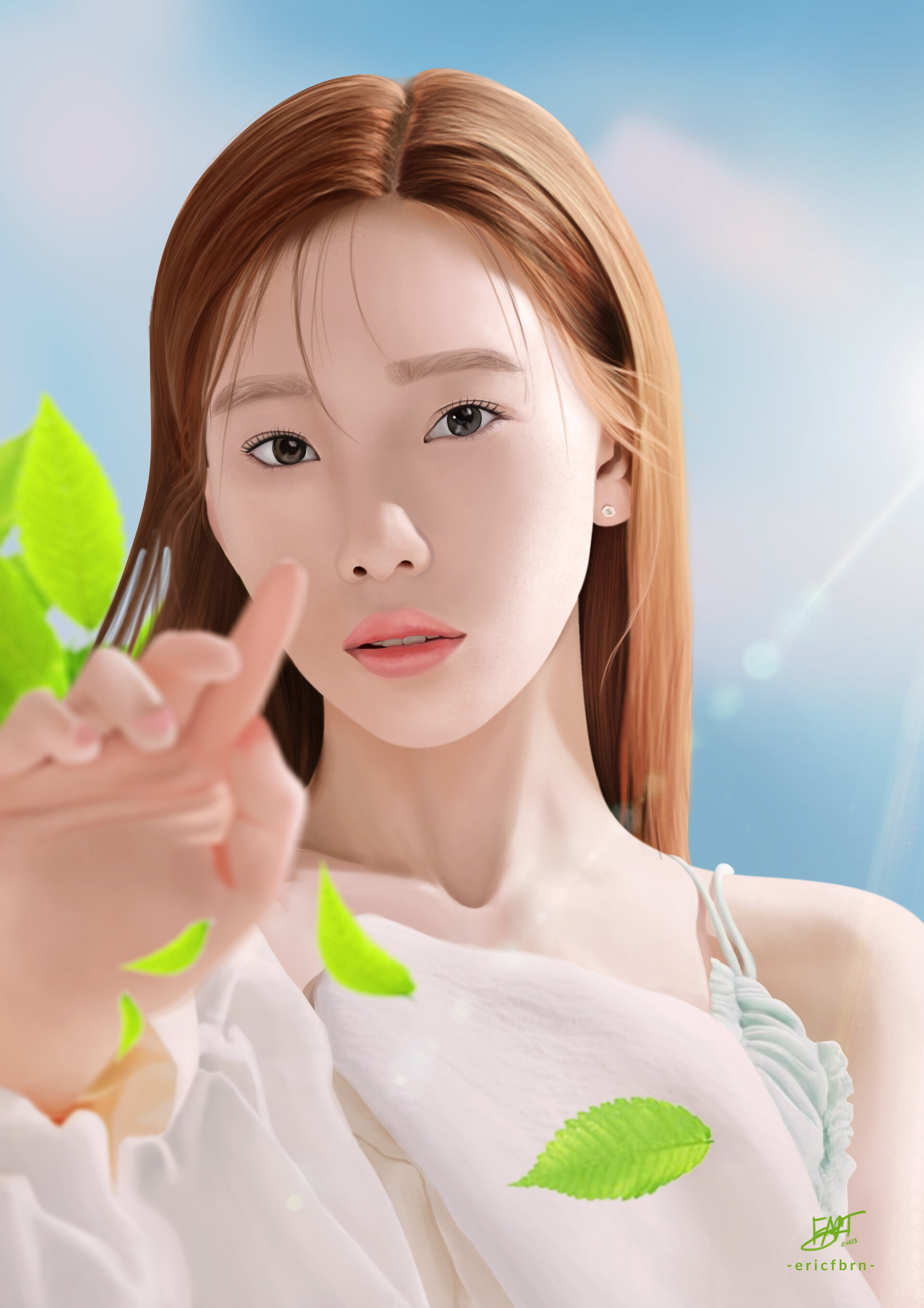 ArtStation - APIEU Cosmetic Model "Kim Taeyeon" Realistic Art