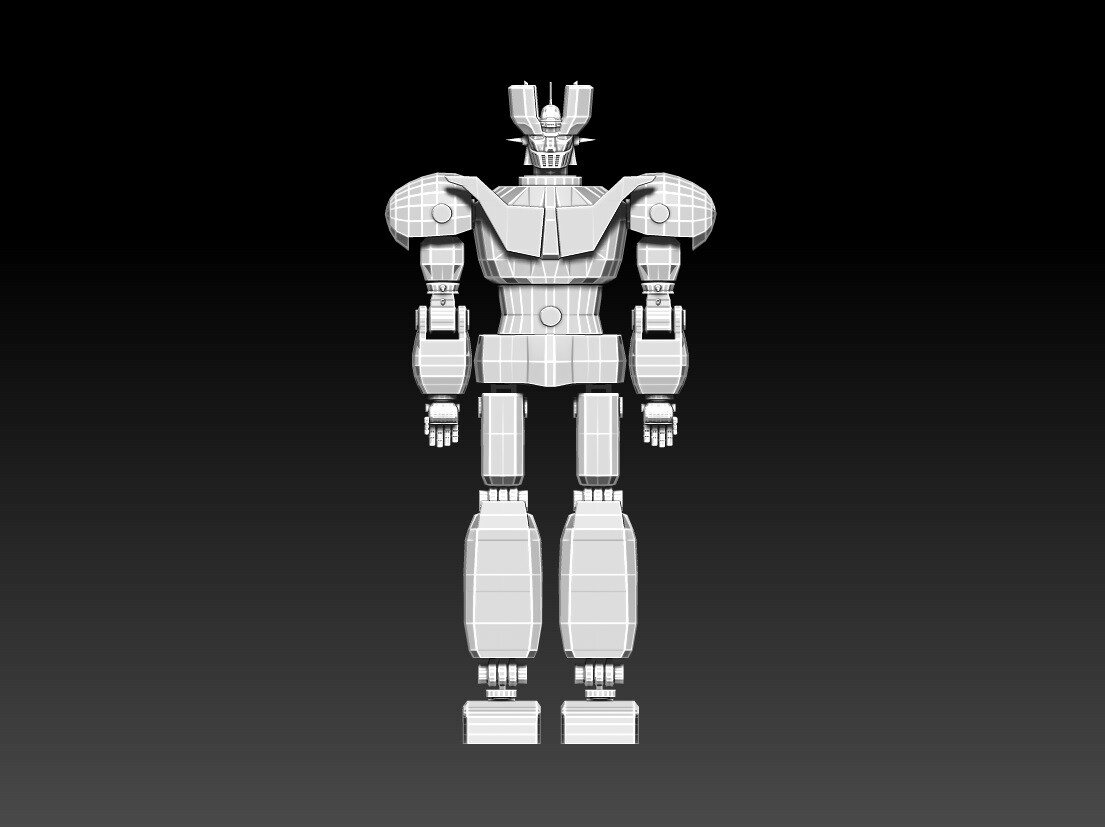 ArtStation - toys/robot - mazinger Z