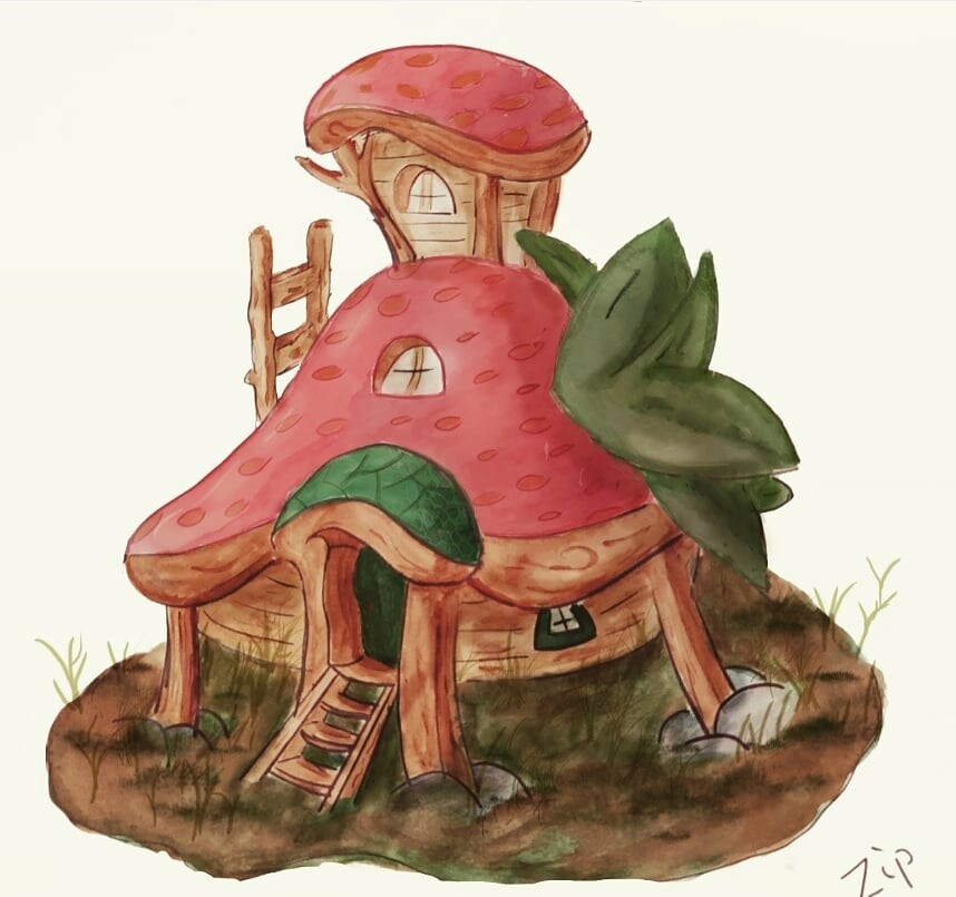 ArtStation - Strawberry house