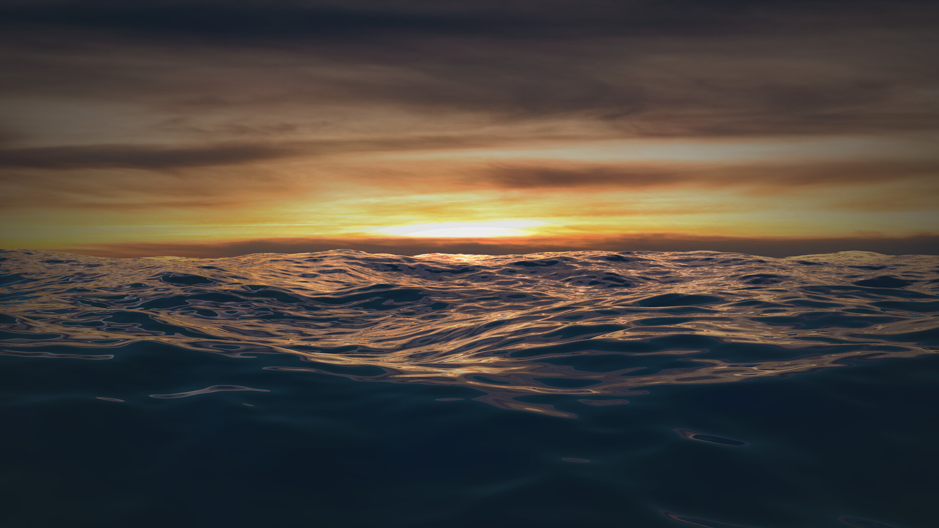 ArtStation - 3D Ocean Scene