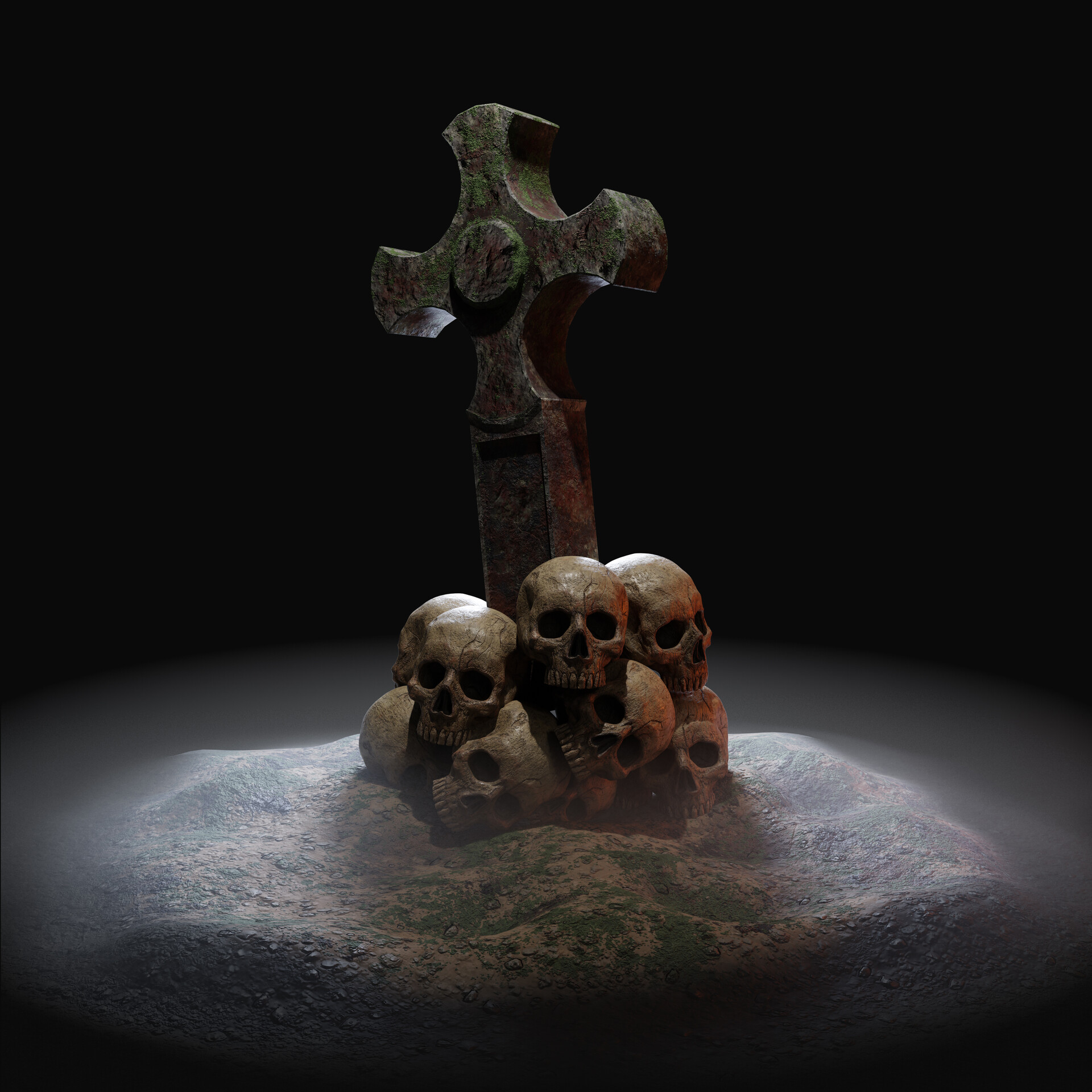 ArtStation - Grave Stone