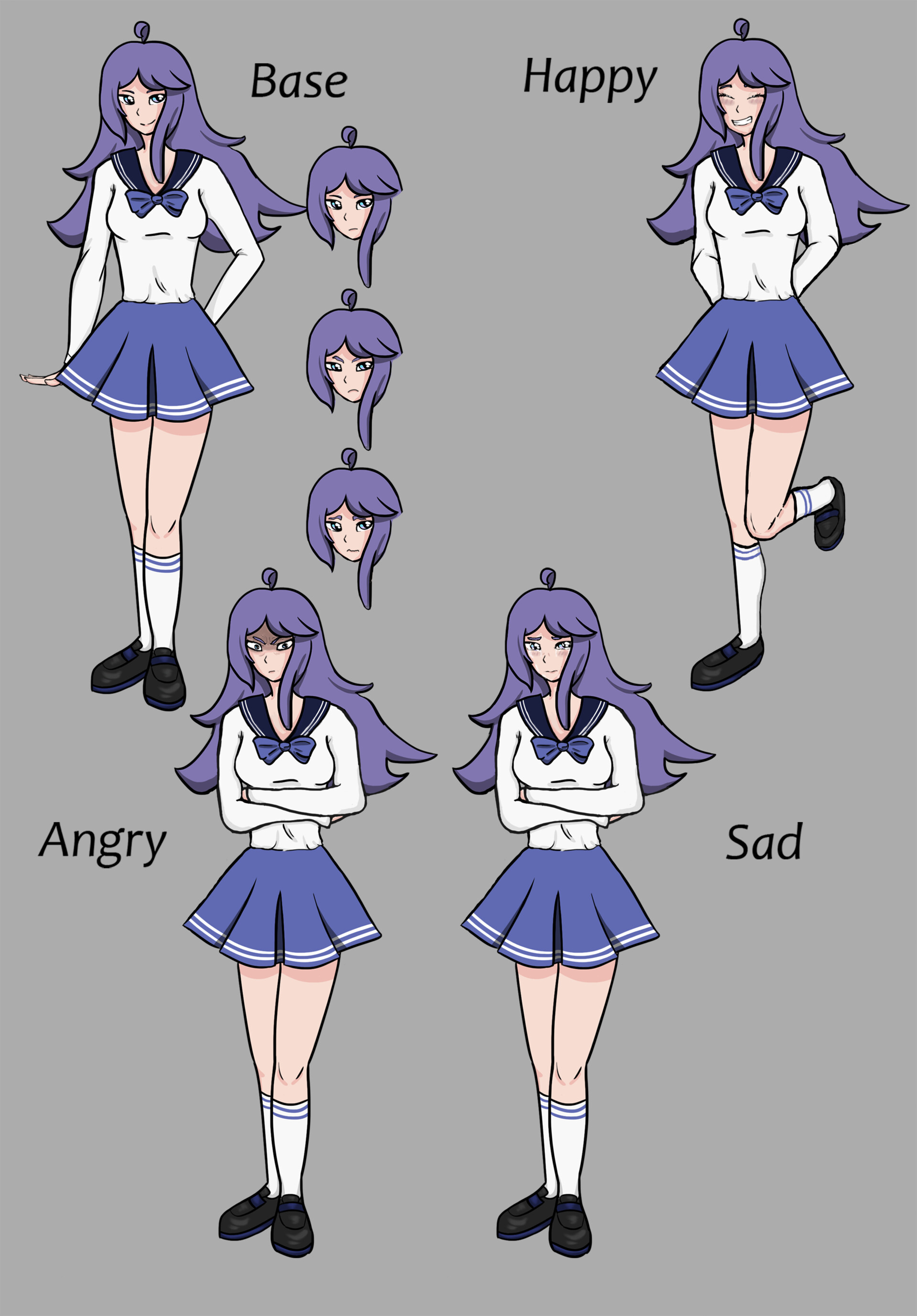 ArtStation - FADING characters presentation and expressions design