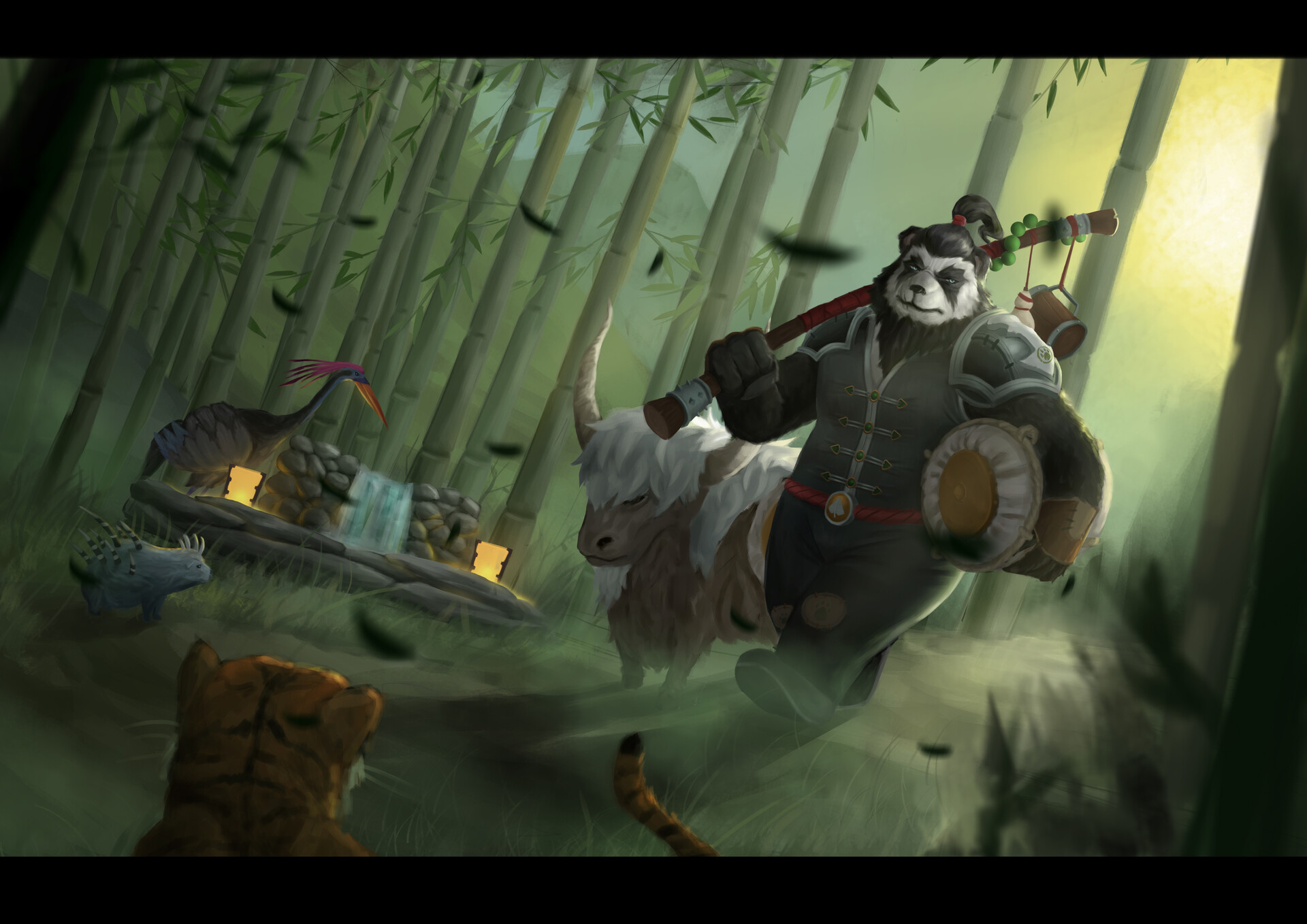 ArtStation - Wandering Pandaren