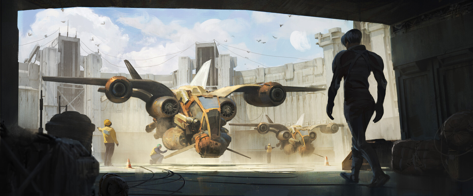 ArtStation - On take-off