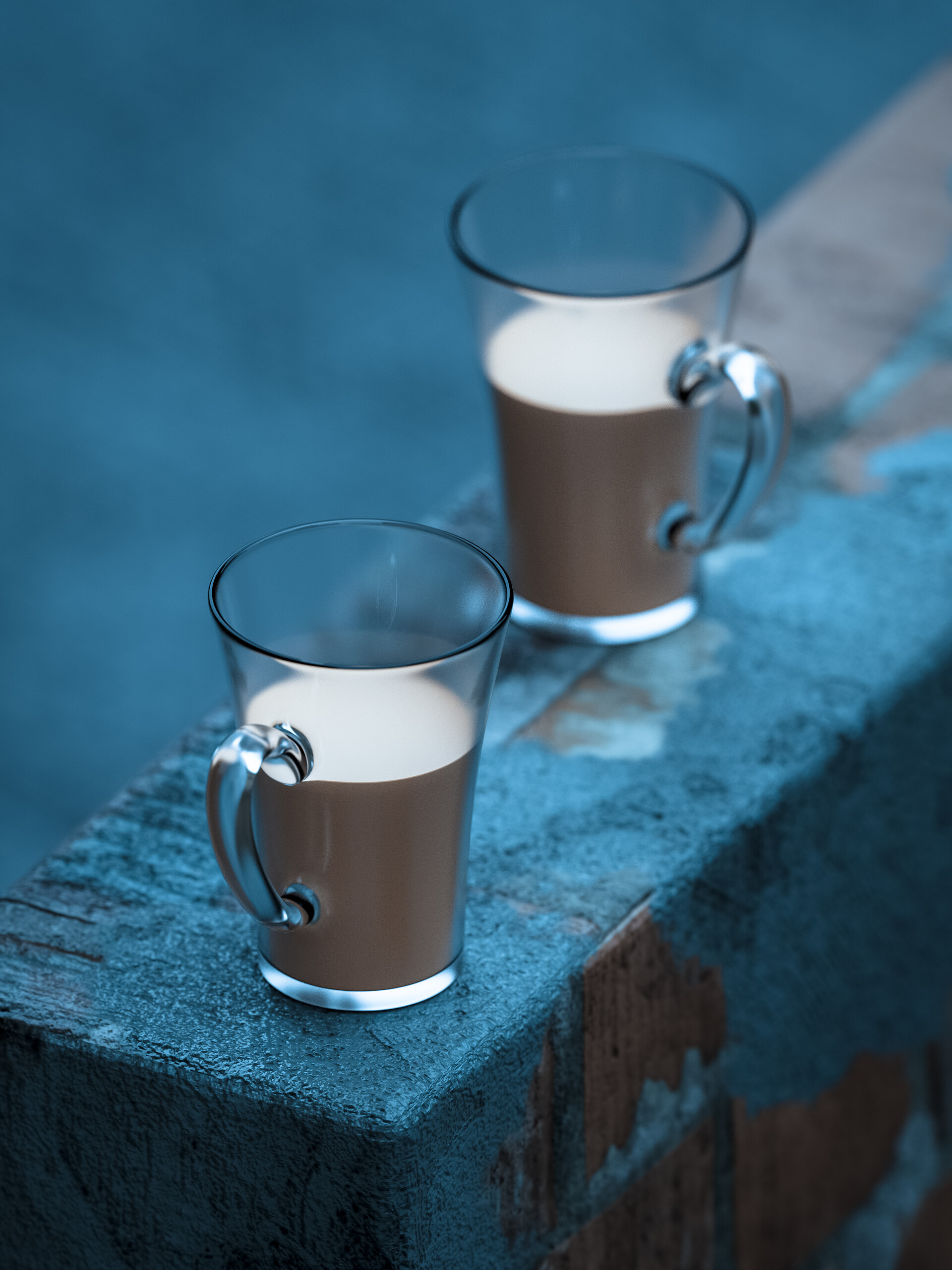 ArtStation - Tea in the Rain