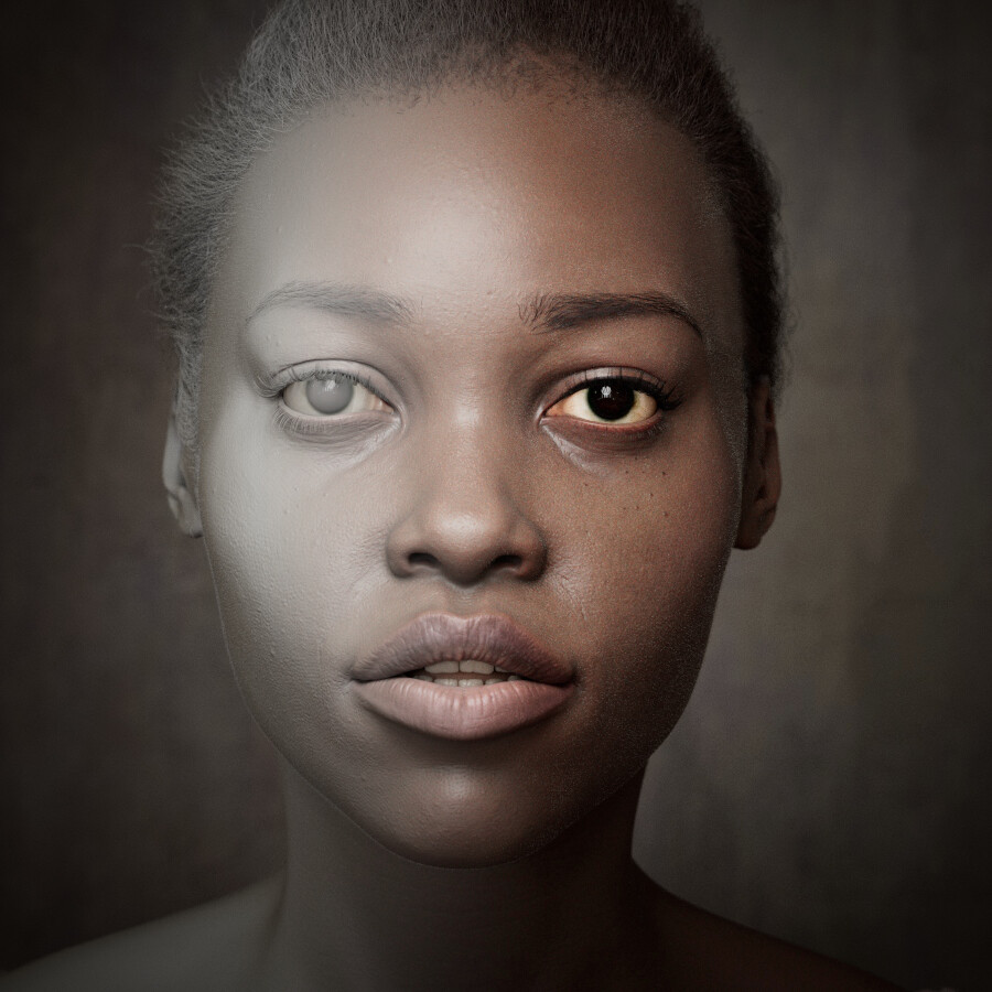 ArtStation - Portrait #1 - Breakdown