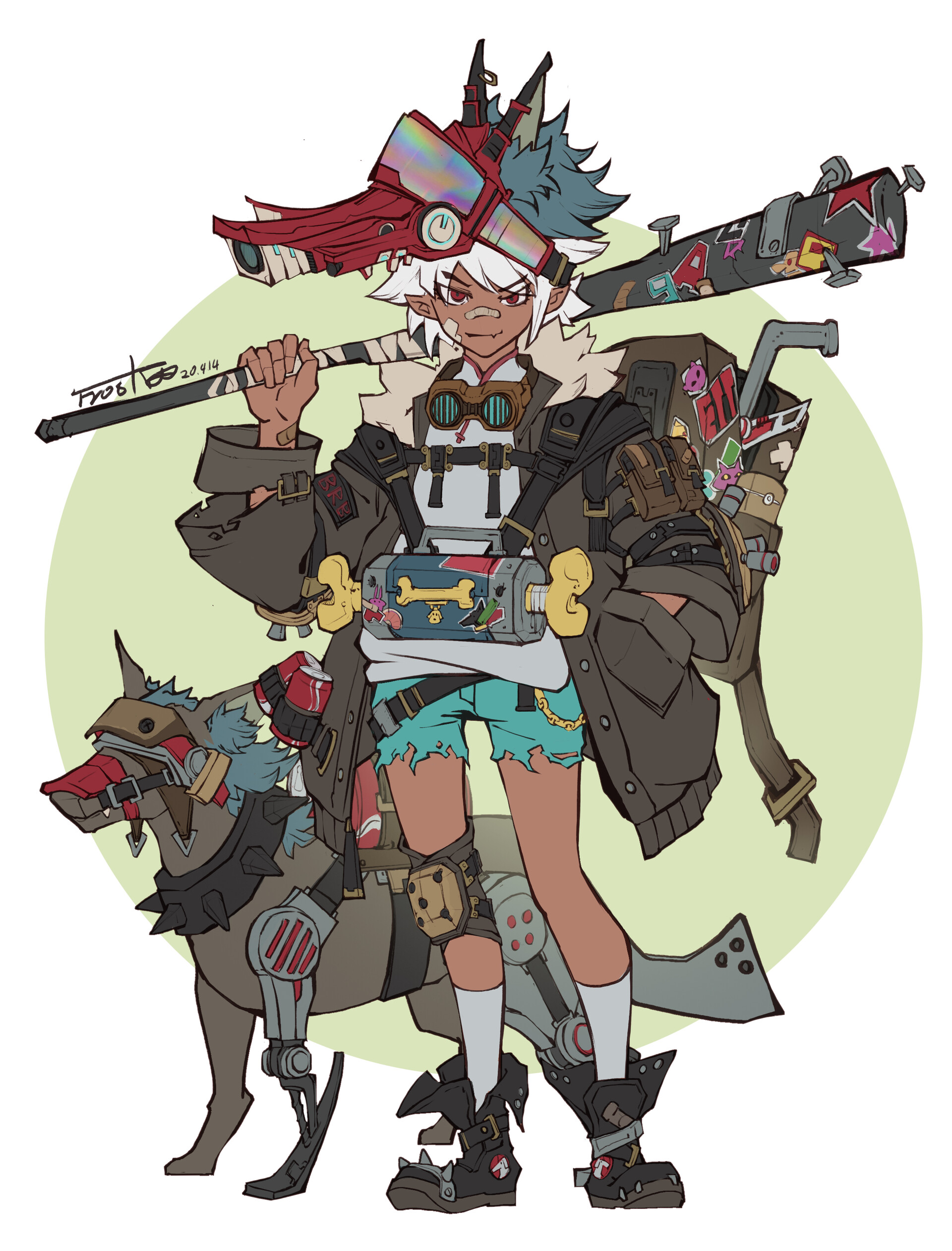 ArtStation - Duke of the wild dog