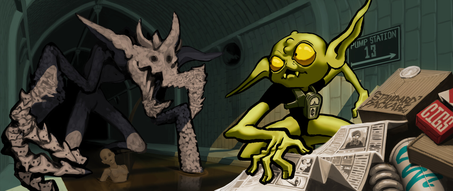 ArtStation - Grublin In Peril