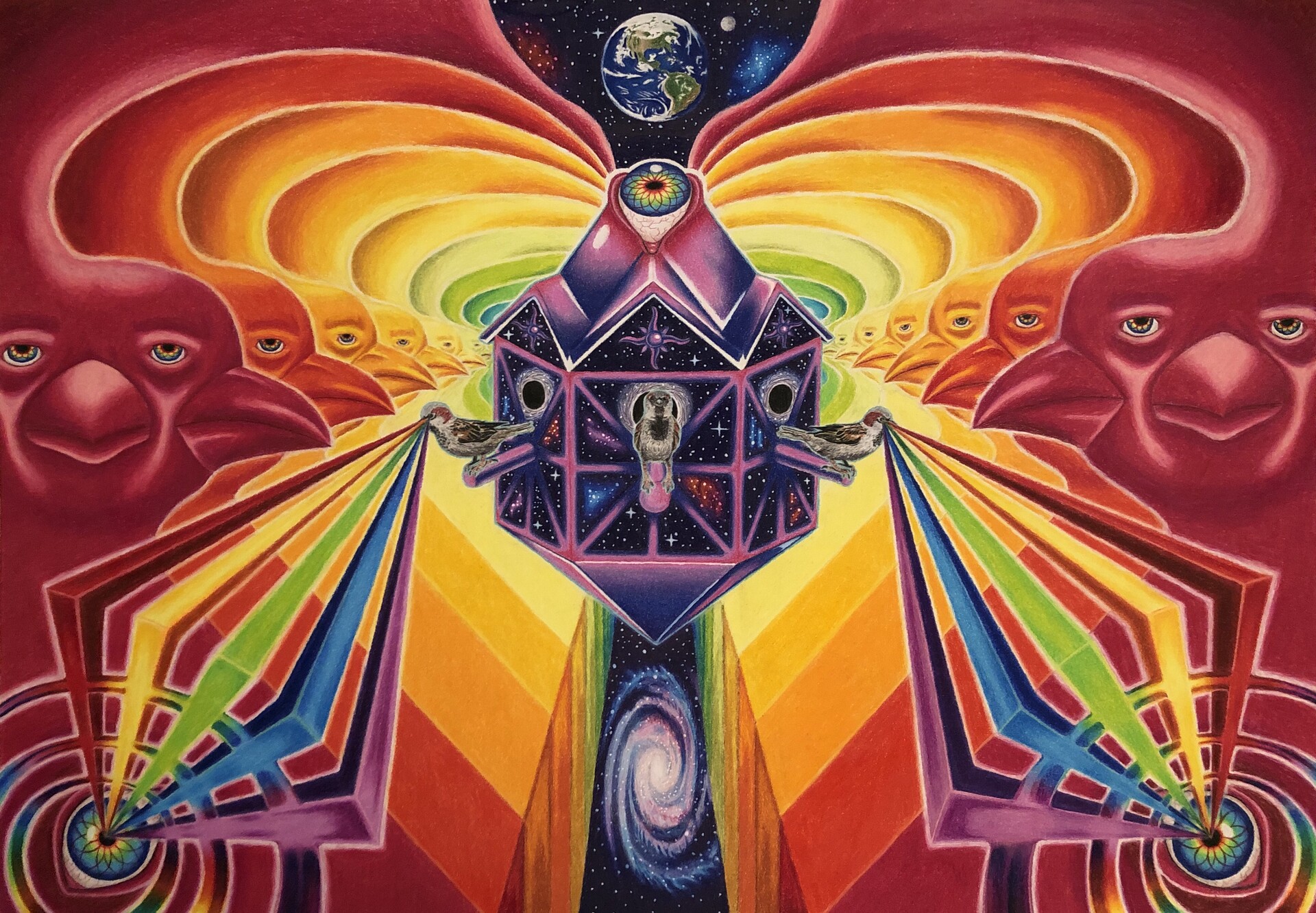 ArtStation - Psychedelic Chicken