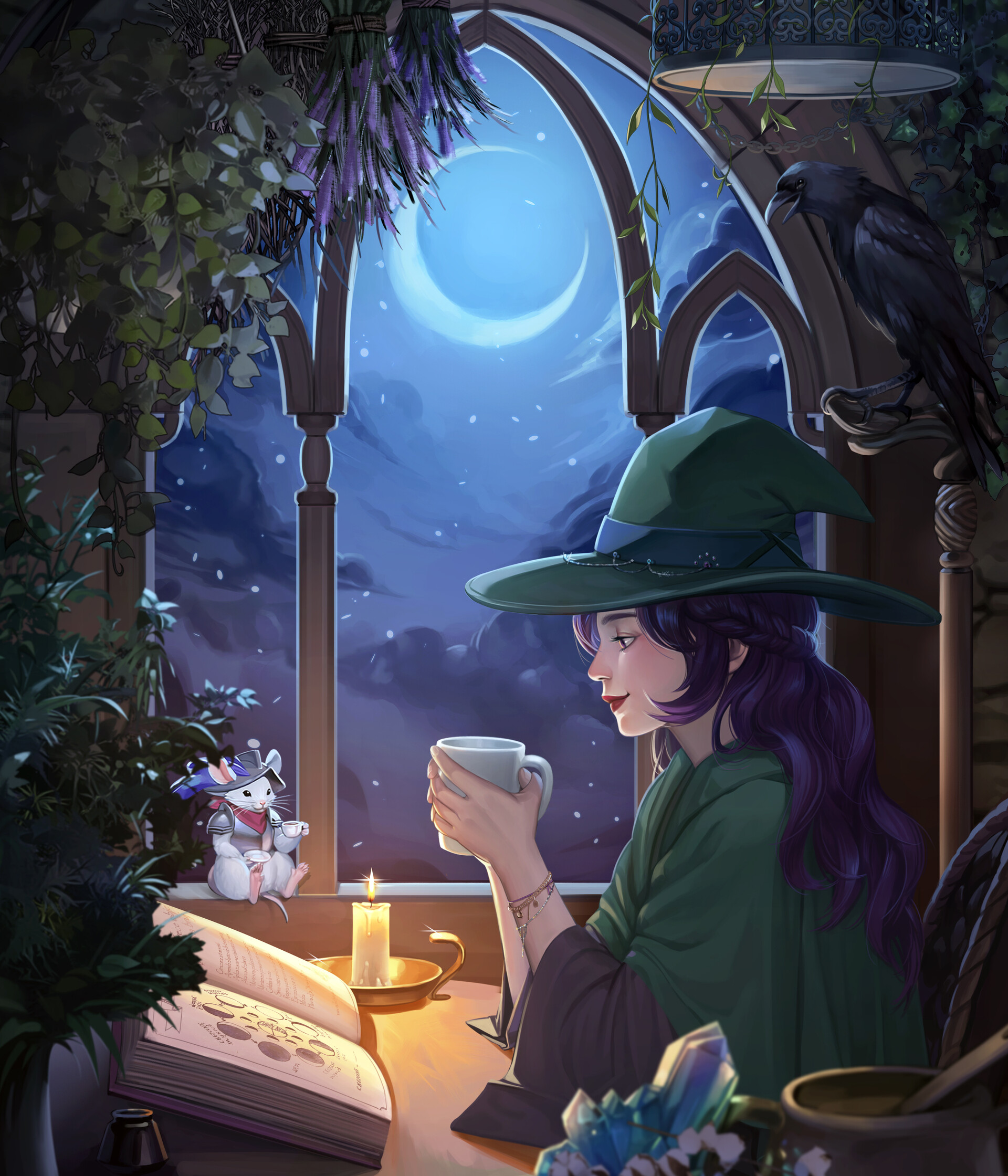 ArtStation - tea time