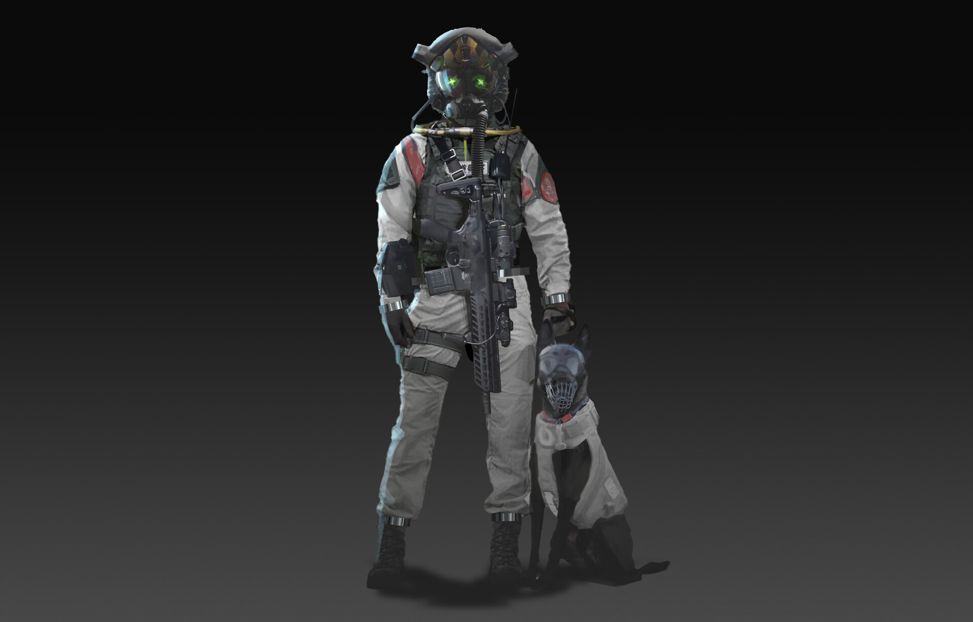 ArtStation - Space police