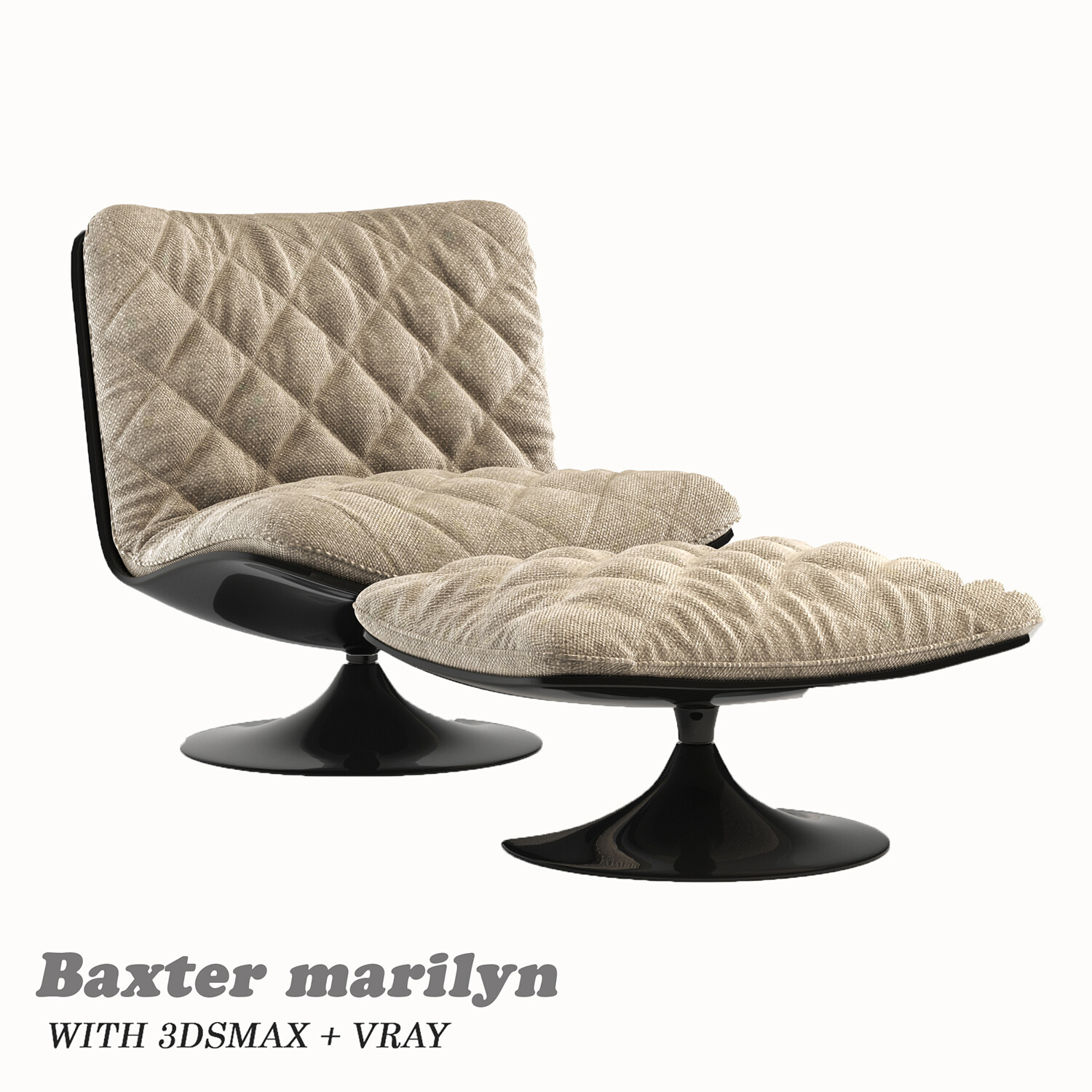 elnaz adl - BAXTER MARILYN ARMCHAIR