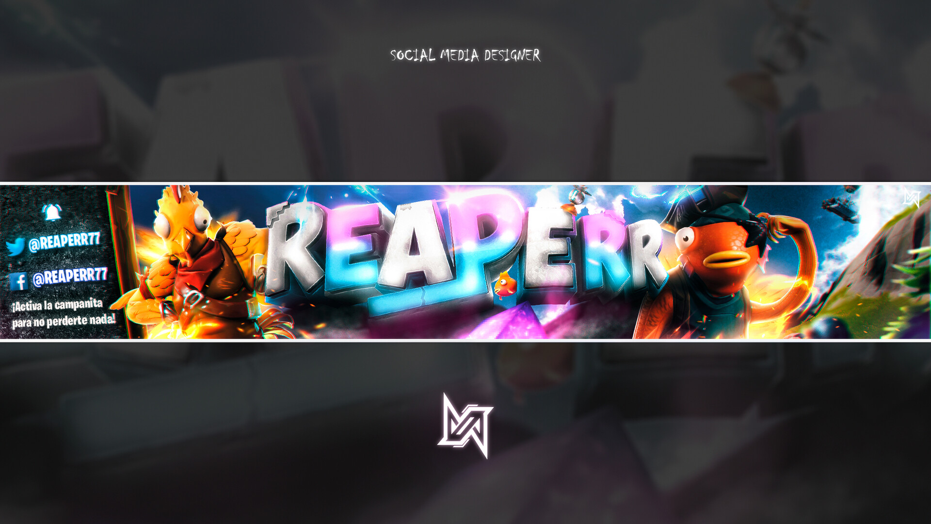 ArtStation - Banner for @Reaperr77