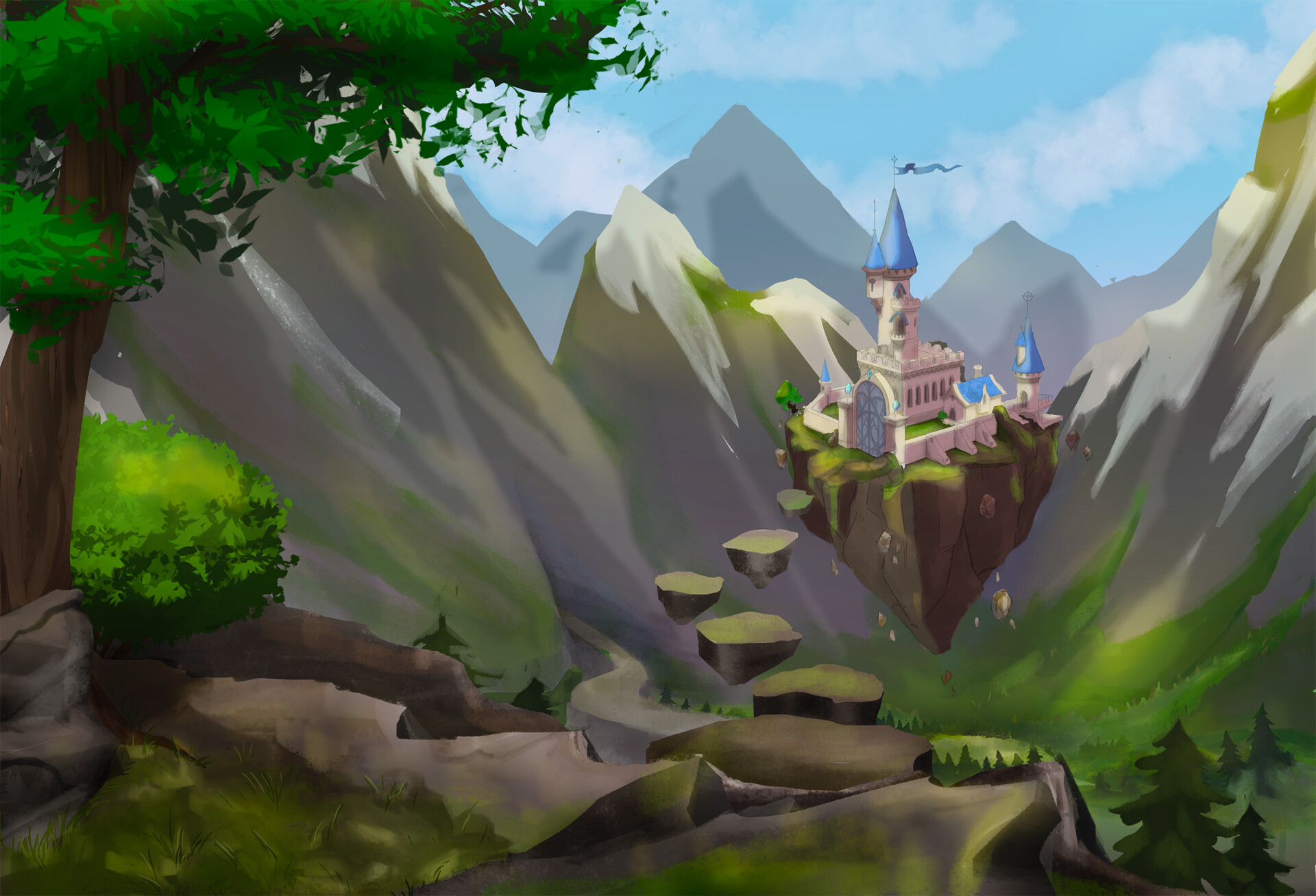 Inna Rier - Soaring castle