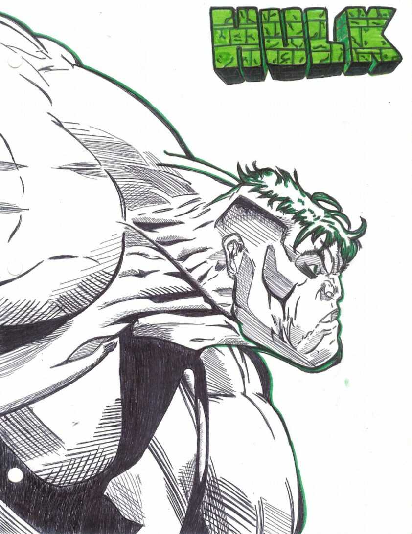 ArtStation - Hulk Versus Pitt