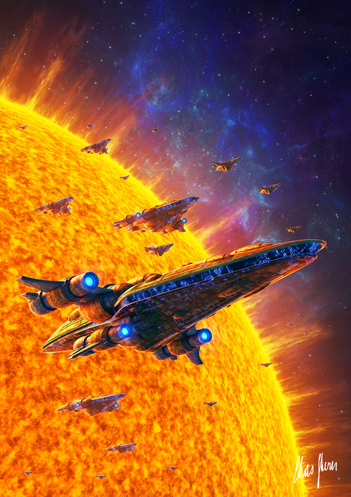 ArtStation - Shifting Power: Ether War Book 8