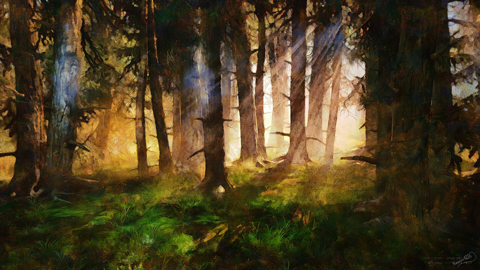 ArtStation - Chréa forest