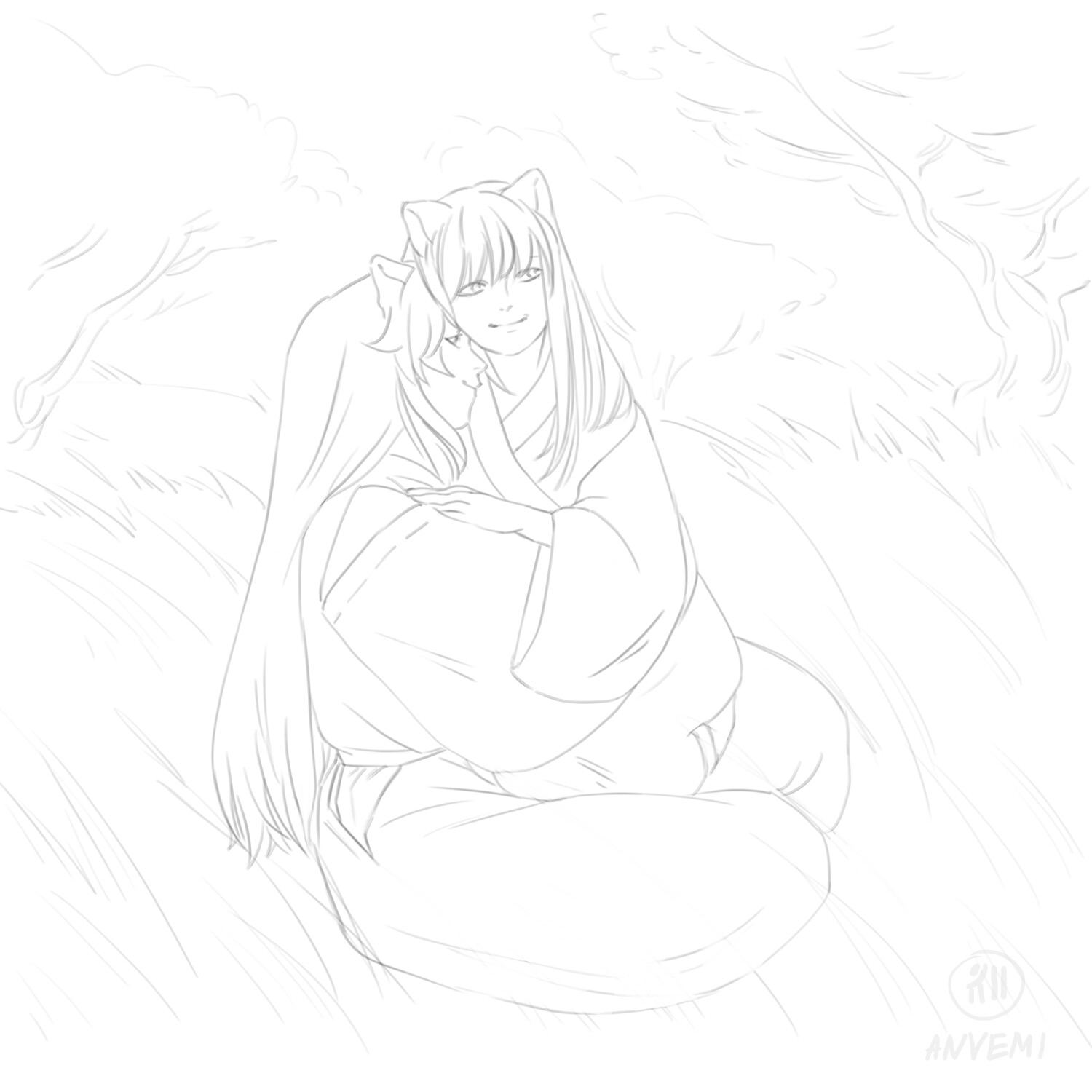 inuyasha coloring