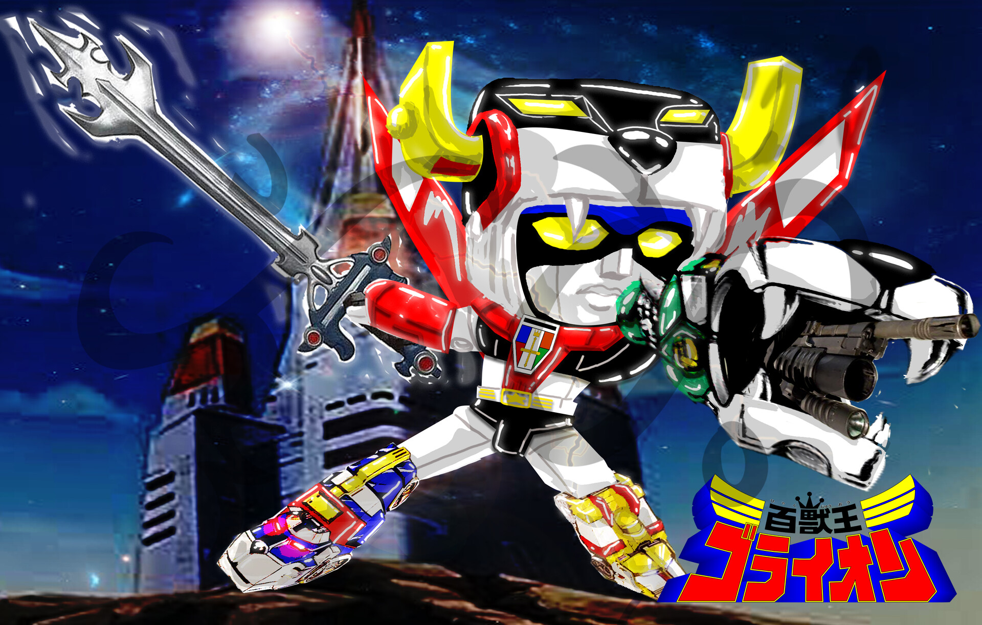 ArtStation - Akira kogane in Beast King Golion (Voltron)