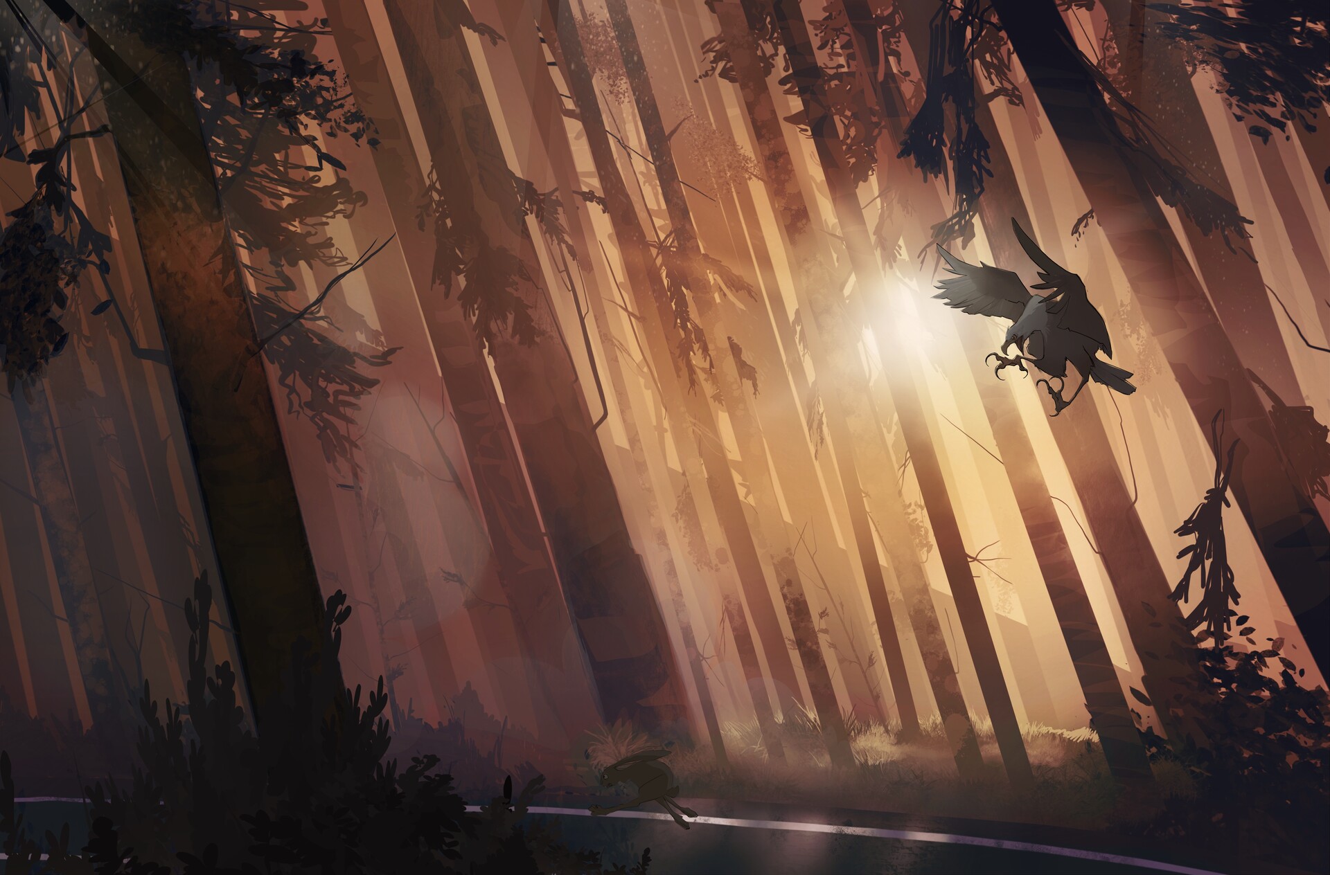 ArtStation - Survival road