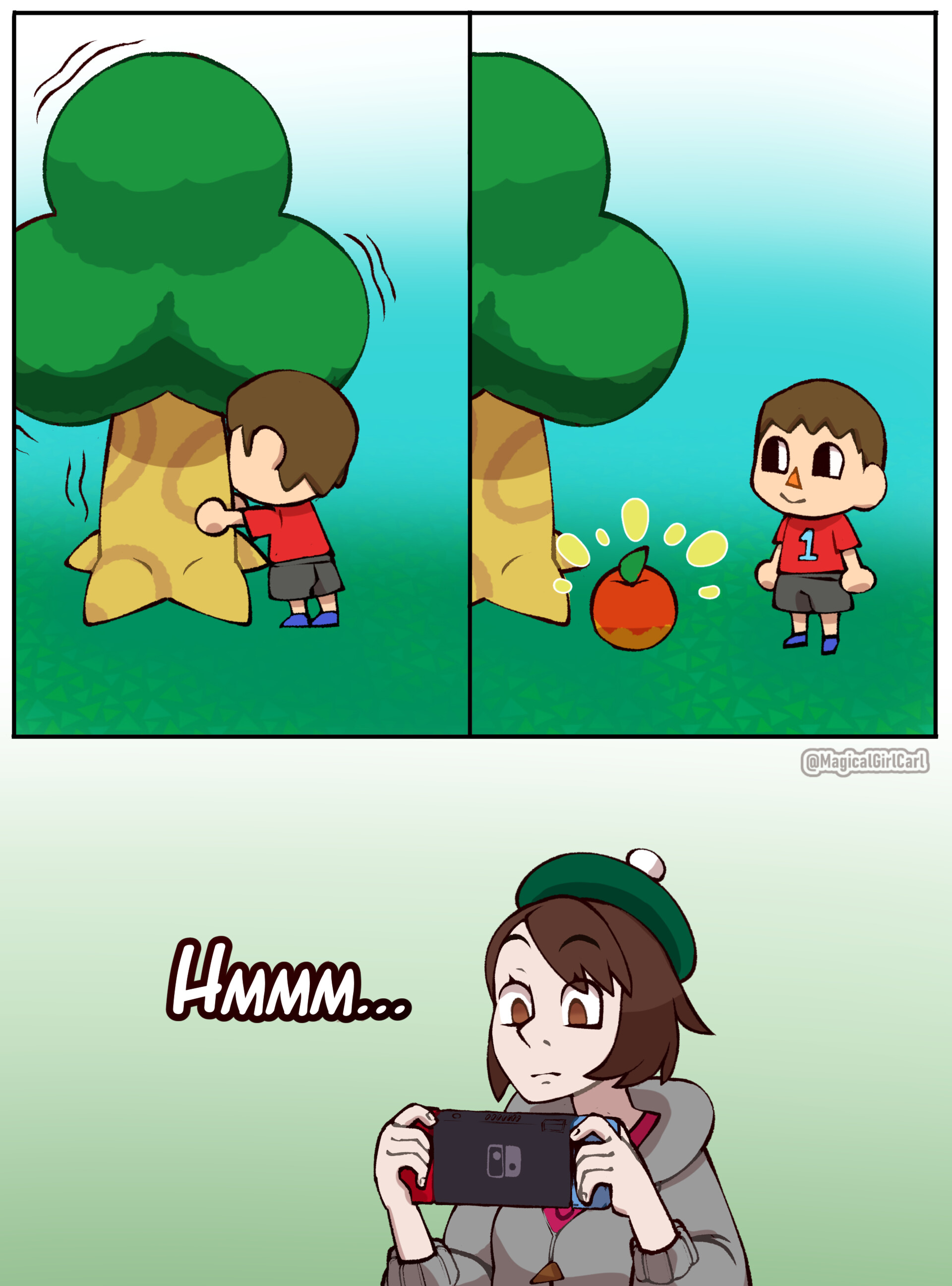 ArtStation - "Shaking Trees" (Twitter Comic)