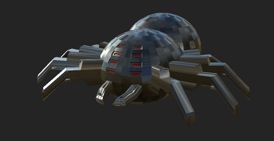 ArtStation - Mechanical Spider