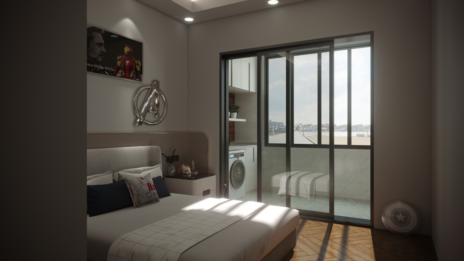 ArtStation - Marvel Theme Apartments