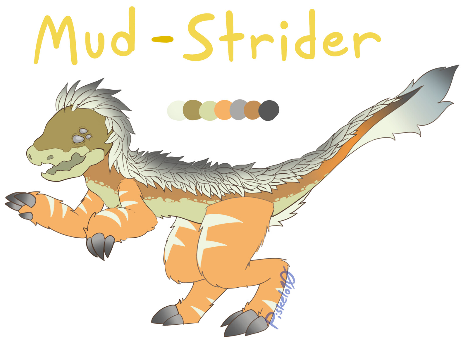 Nick Cowan | Piskelo10 - Mud-Strider Creature Concept
