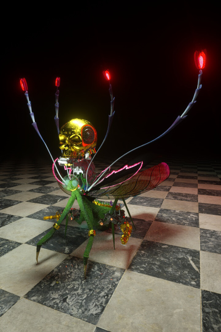 ArtStation - 异星螳螂 Alien Mantis