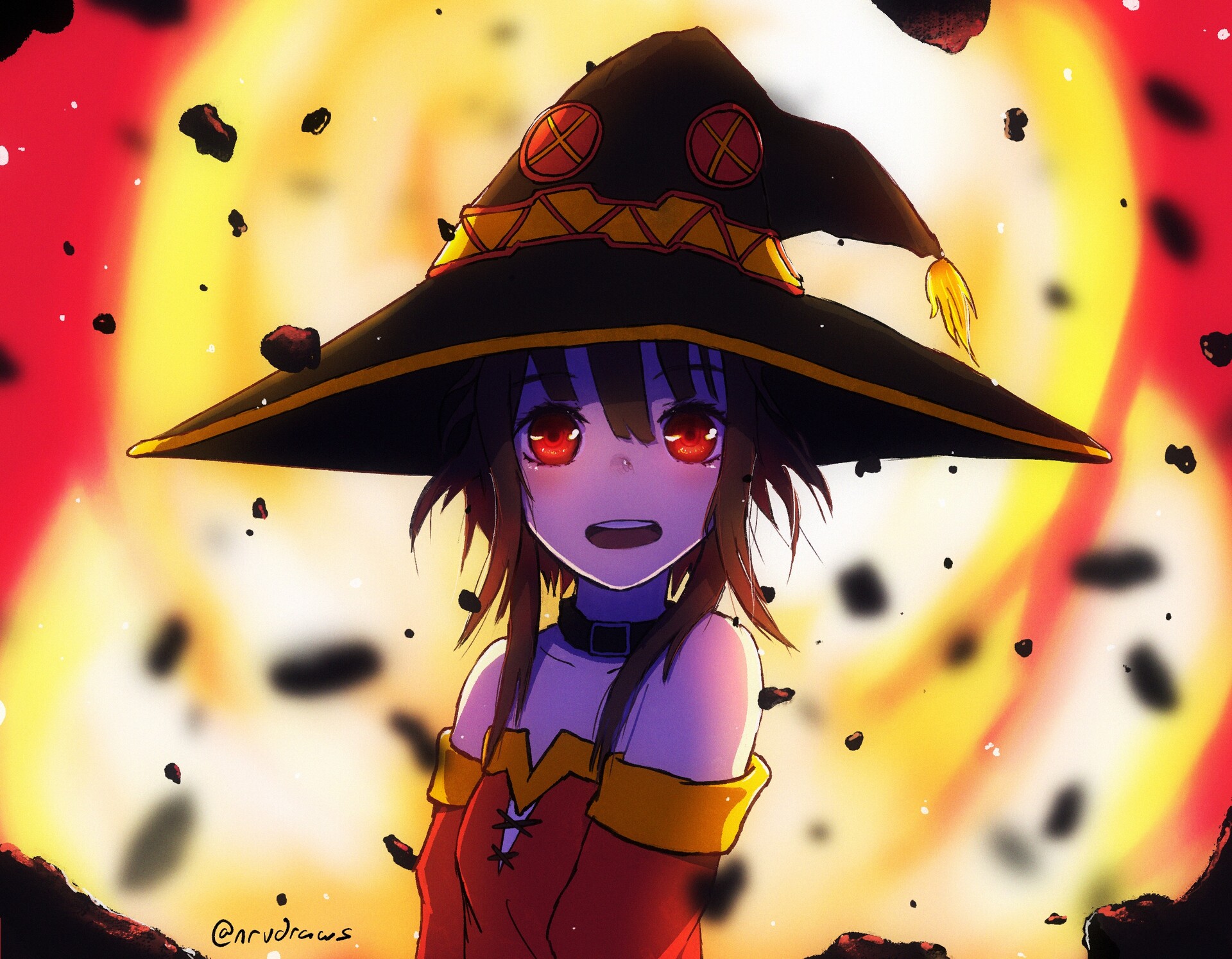 ArtStation - Megumin [めぐみん]