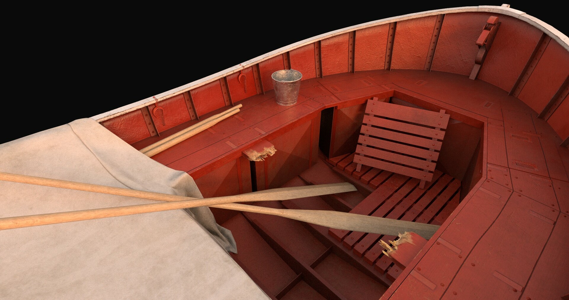 Life Of Pi Lifeboat Diagram