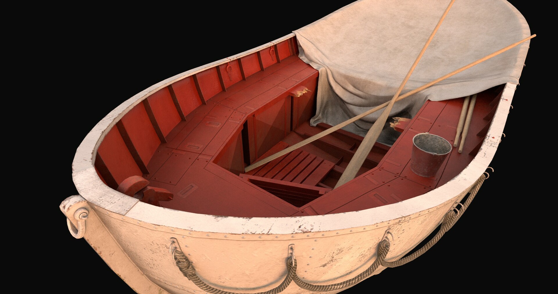 Life Of Pi Lifeboat Diagram