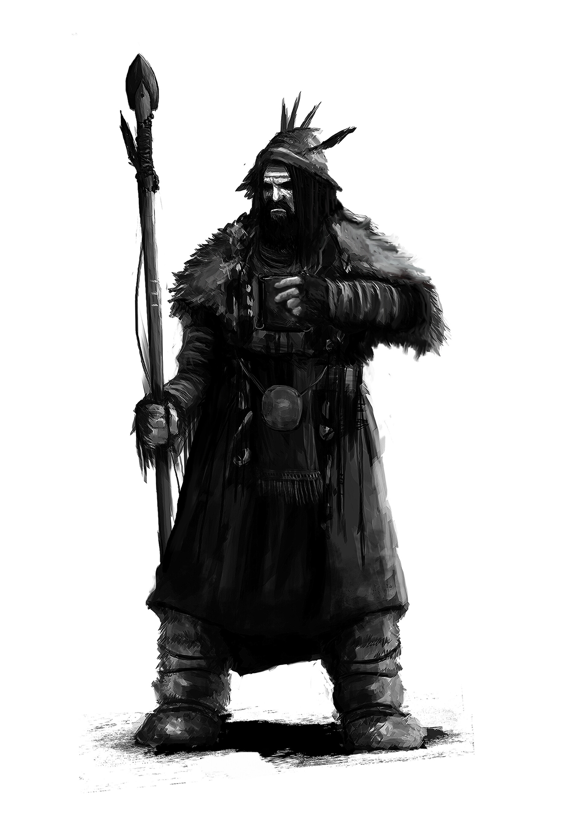 ArtStation - Northern Shaman