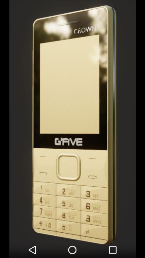 ArtStation - G Five Mobile Model In Blender 3D eevee