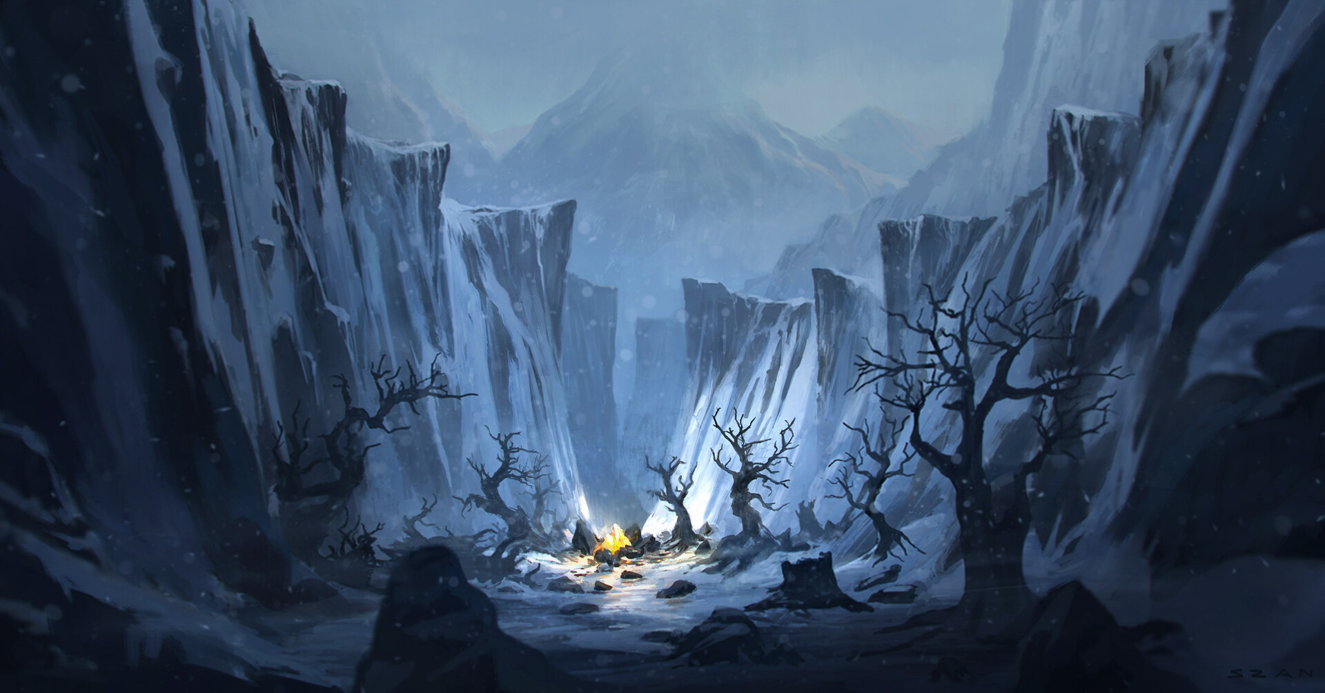 ArtStation - Winter Desolation