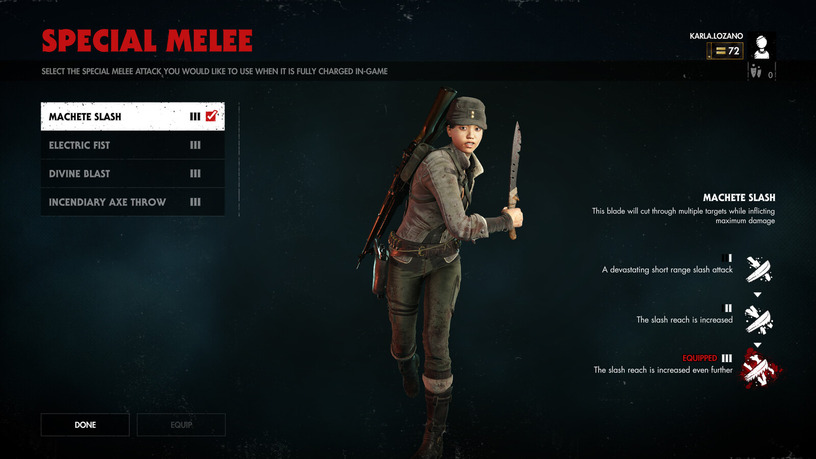 Karla Lozano Carbajal - ZA4 - Special Melee Selection