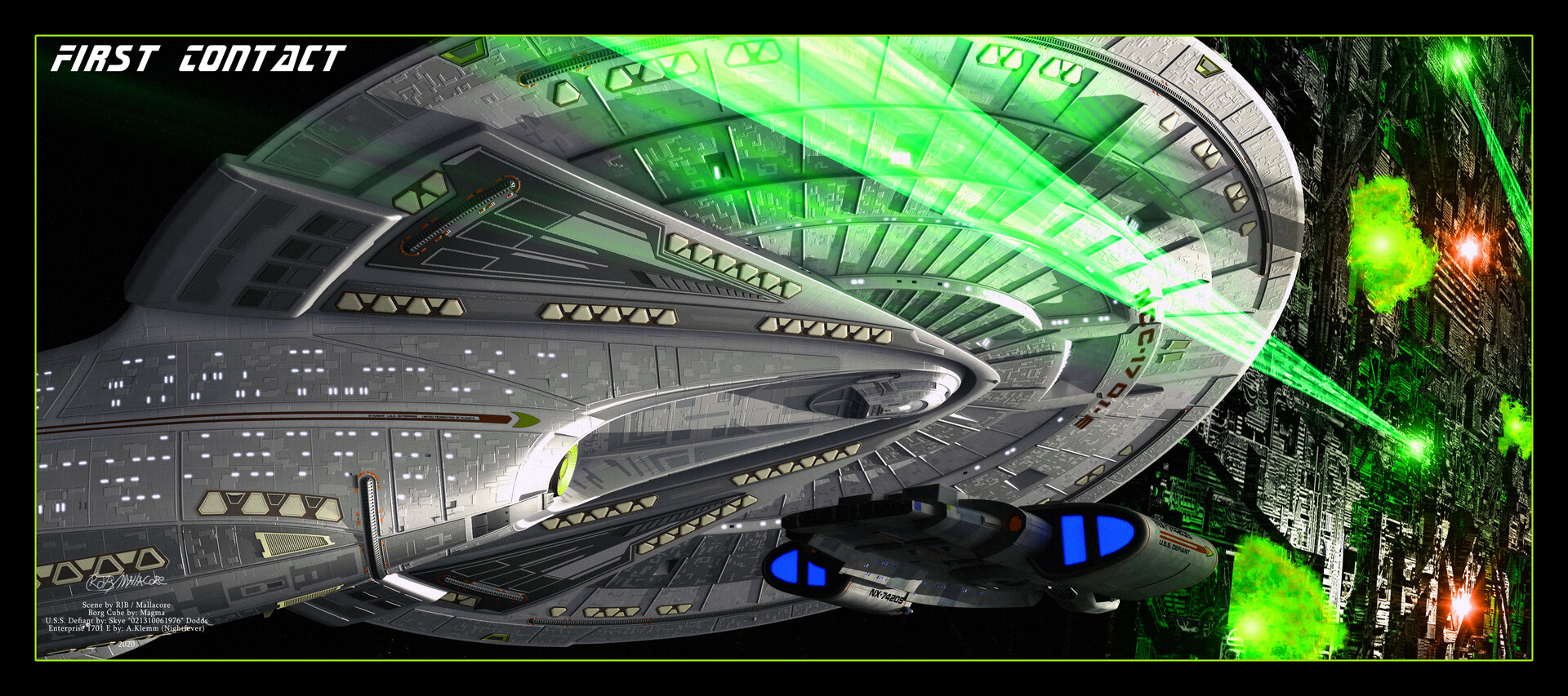 ArtStation - Star Trek - First Contact