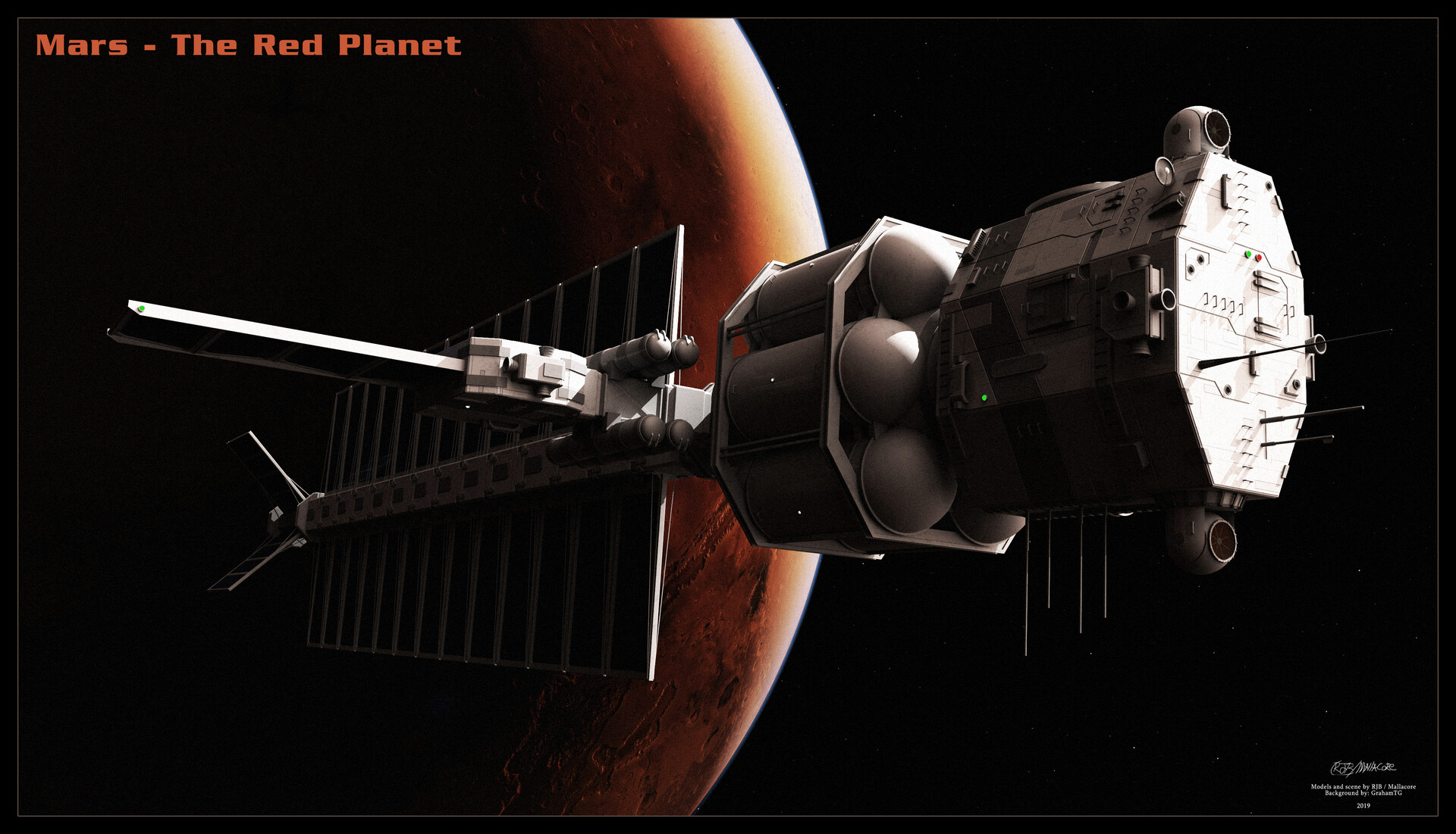 ArtStation - Hard Science - Mars the Red Planet