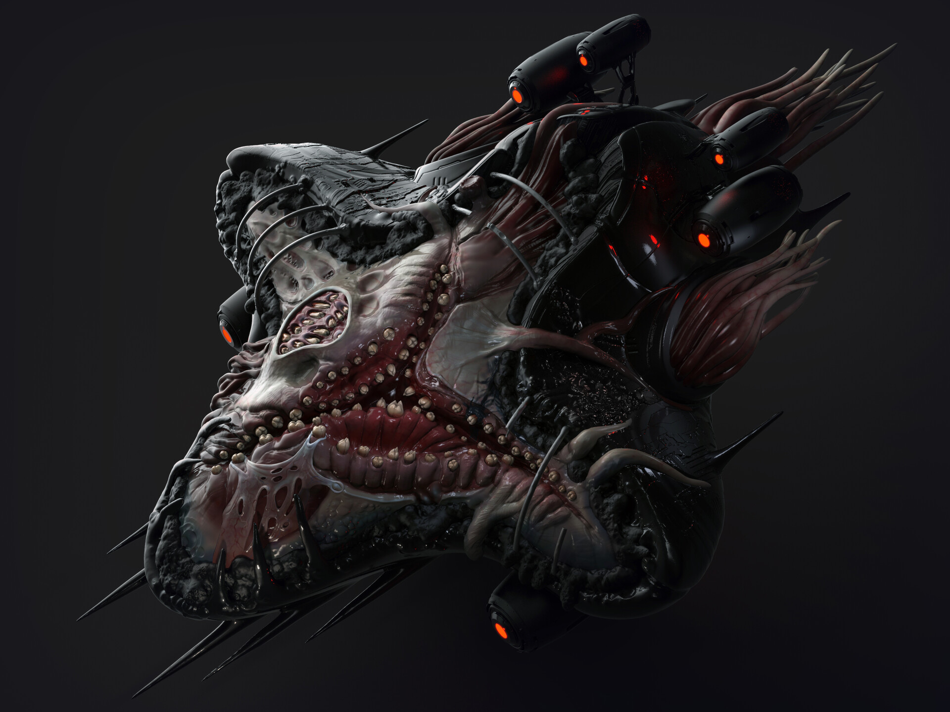 ArtStation - Infested Battleship