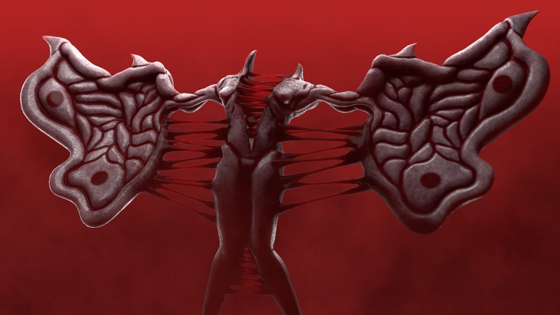 ArtStation - Red Moth